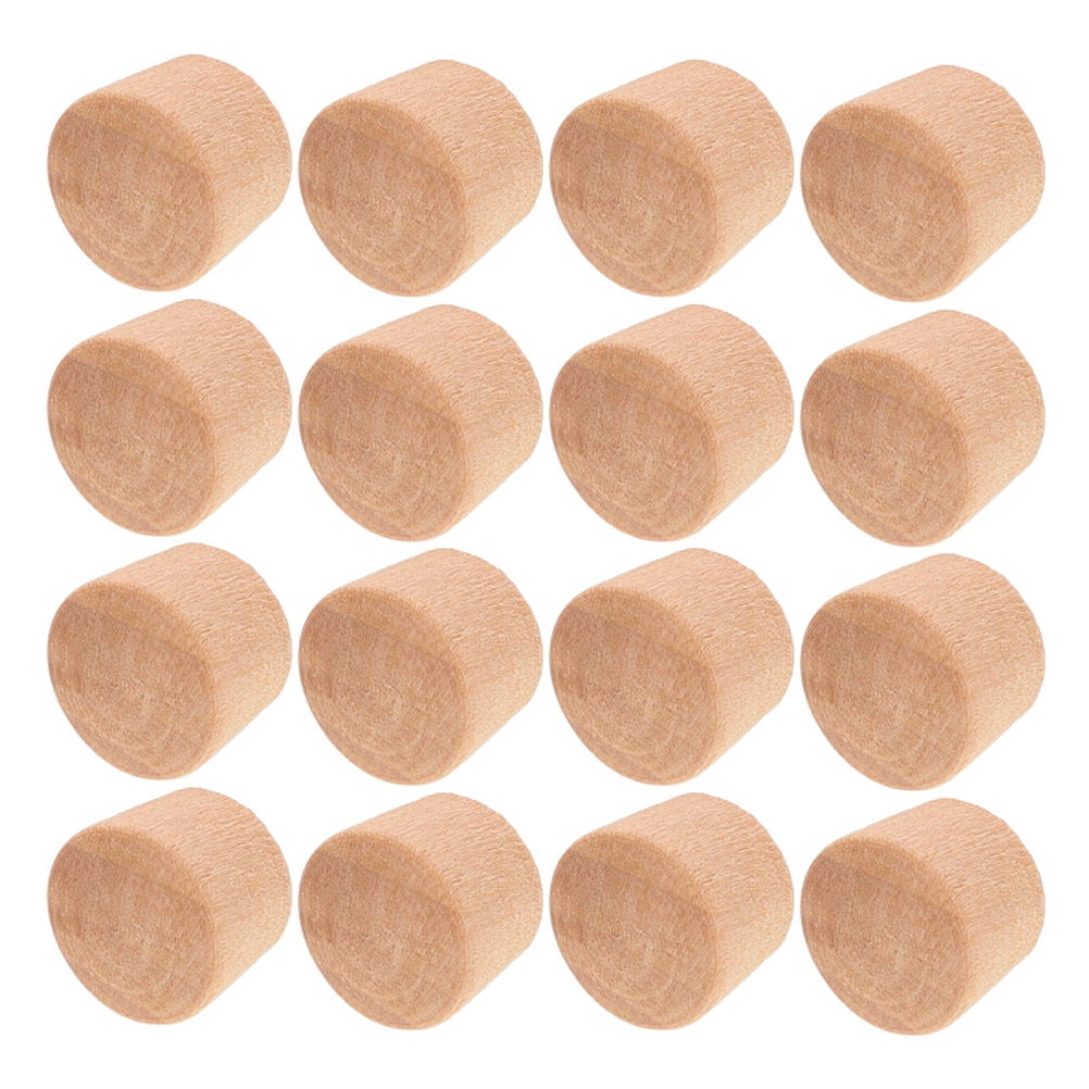 FOMIYES 50Pcs Tapered Wood Plugs for Carpenter Bee Hole Filler Natural ...