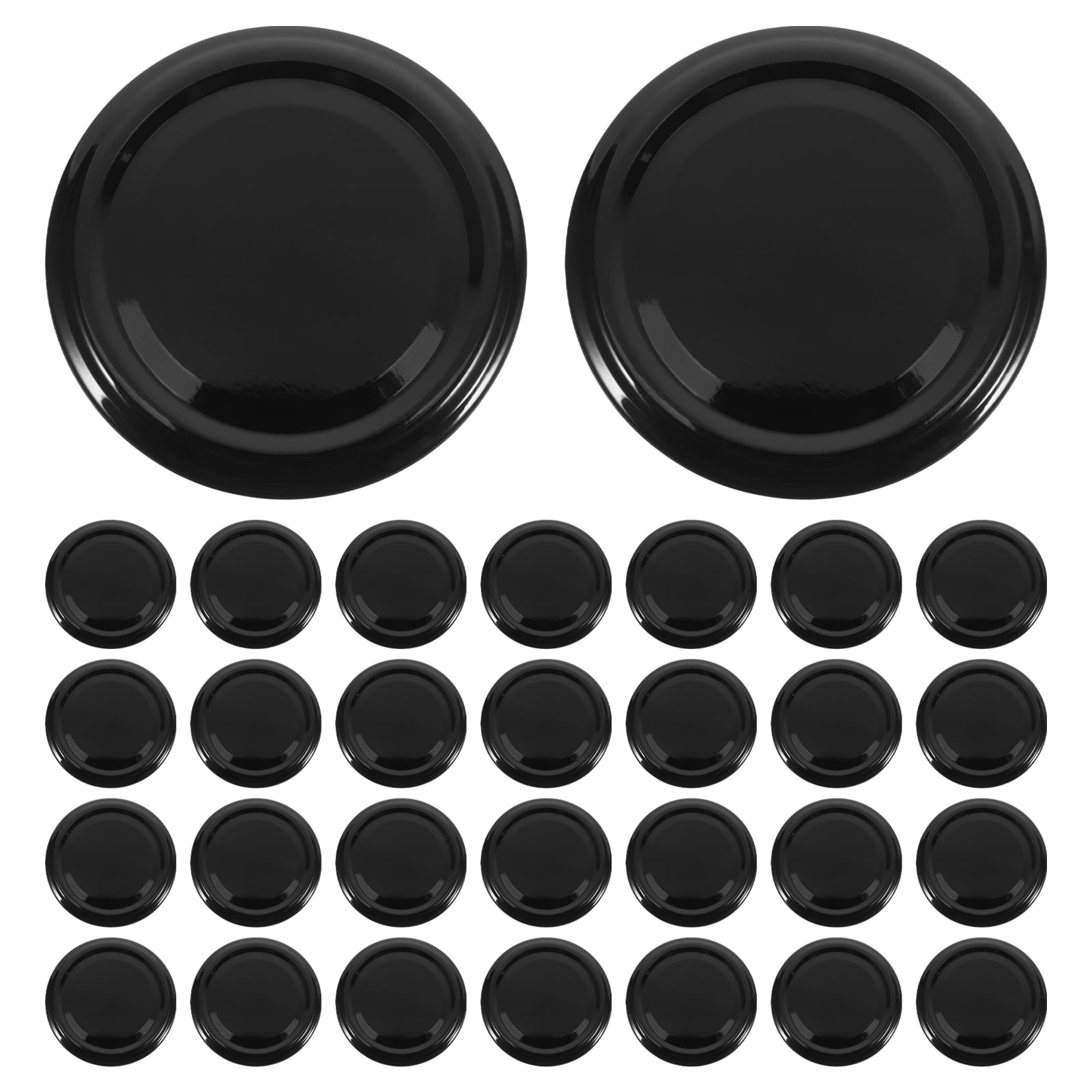 50pcs Tinplate Jar Lids Airtight Sealing Caps for Jam Pickles Reusable ...