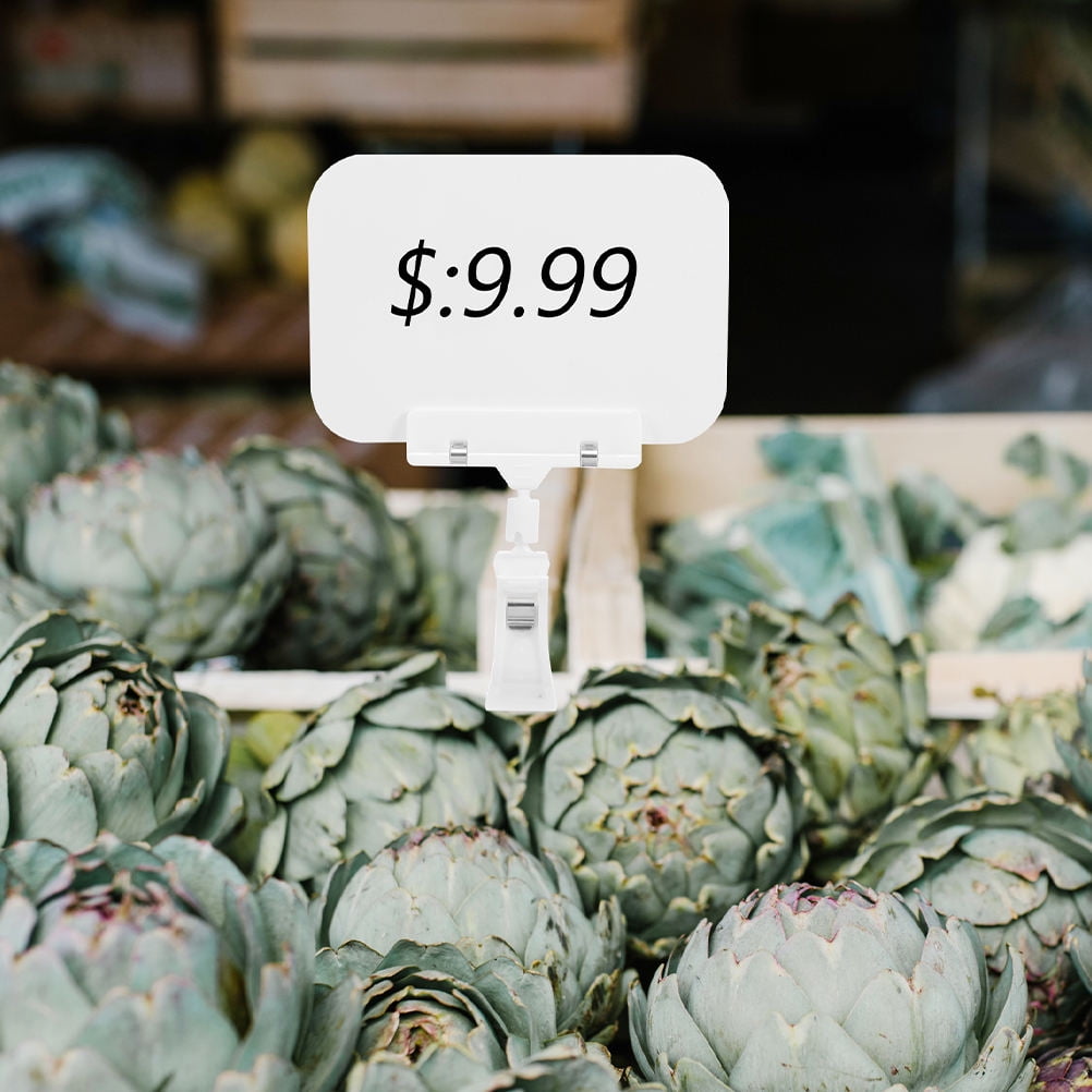 FOMIYES 5Pcs Mini Chalkboard Signs for Clothing Racks and Shelf Display ...