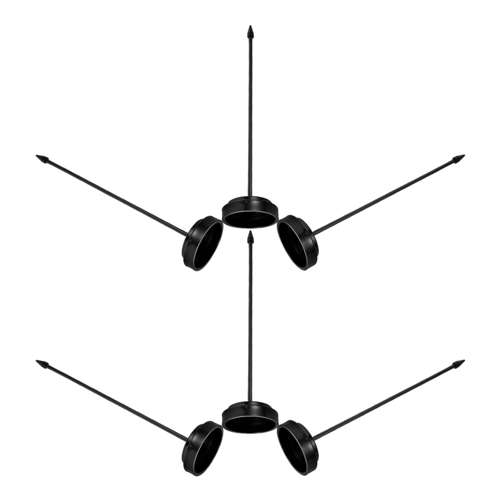 FOMIYES 6Pcs Desk Flag Holder Sturdy Flag Pole Holder Flag Display ...
