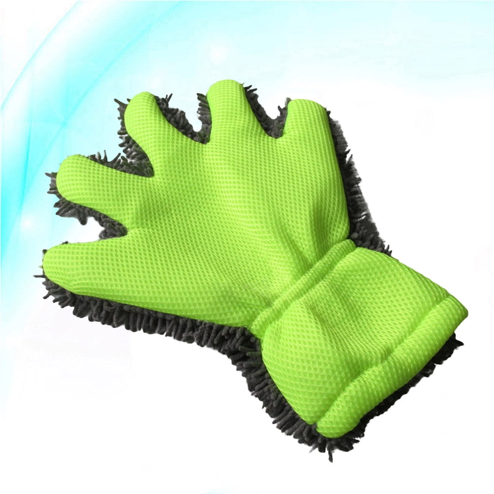 FOMIYES 8Set Chenille Microfiber Car Wash Mitt Hand Duster Dust ...