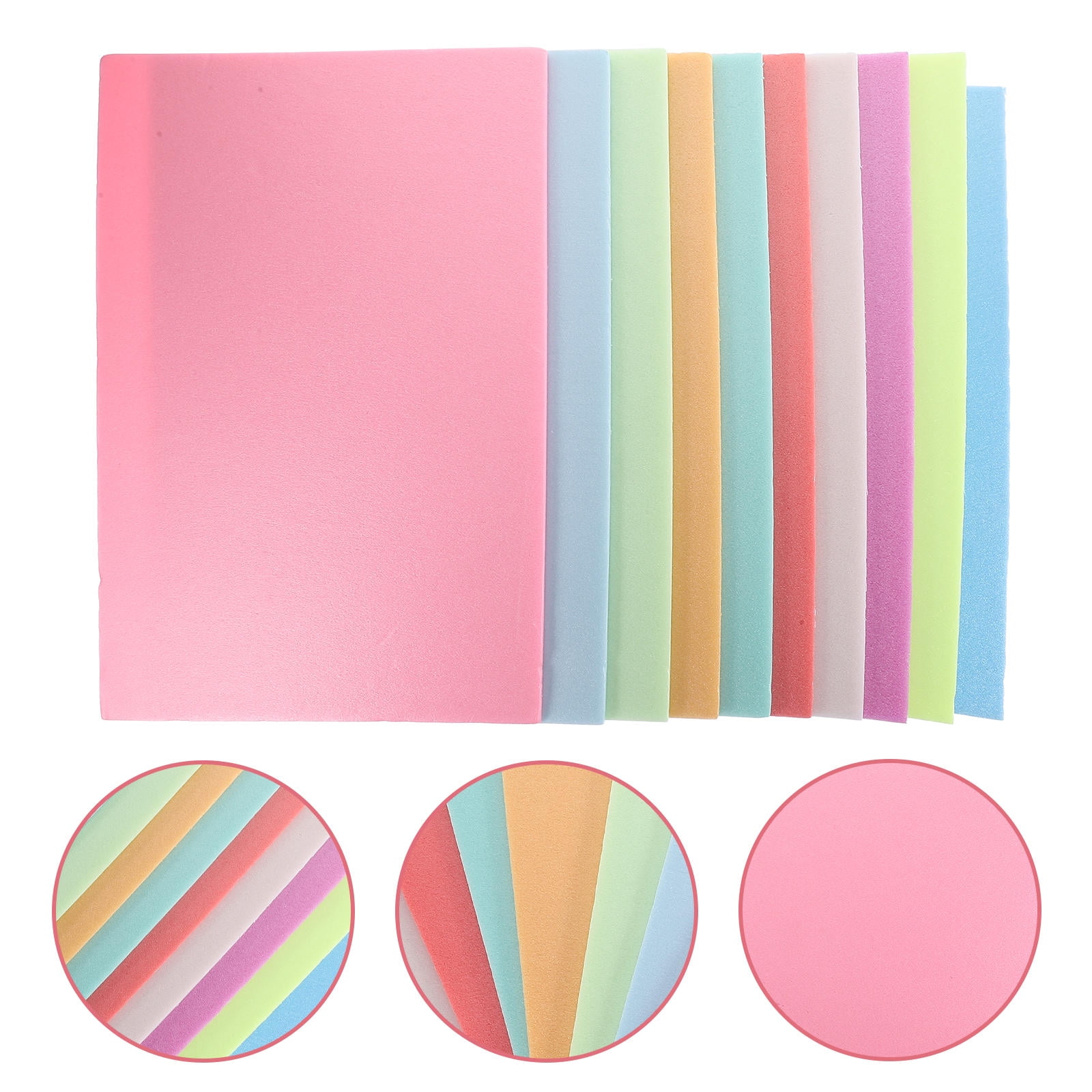 FOMIYES Assorted Color Foam Sheets for Kids Crafts and DIY Projects ...