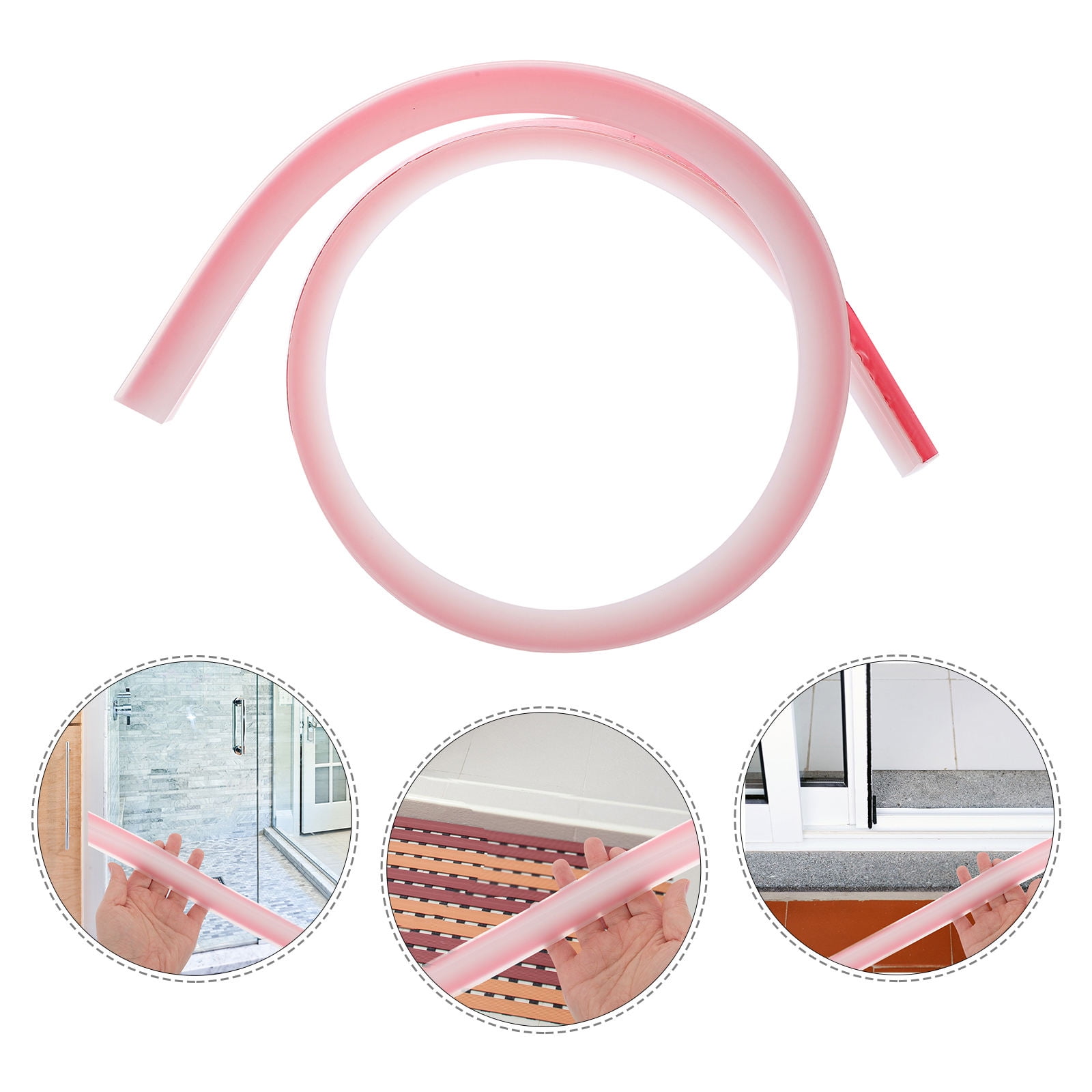 FOMIYES Bathroom Shower Water Stopper Kitchen Sink Water Blocker Floor ...