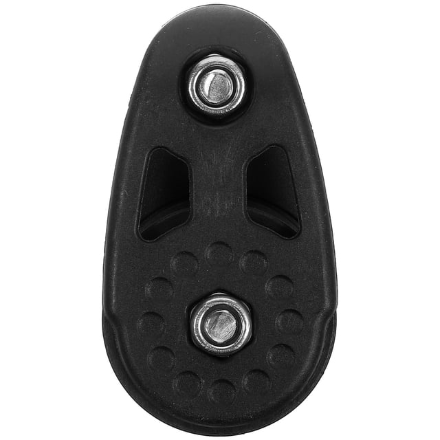 FOMIYES Black Nylon Pulley Block with Swivel for Gym Cable Systems ...