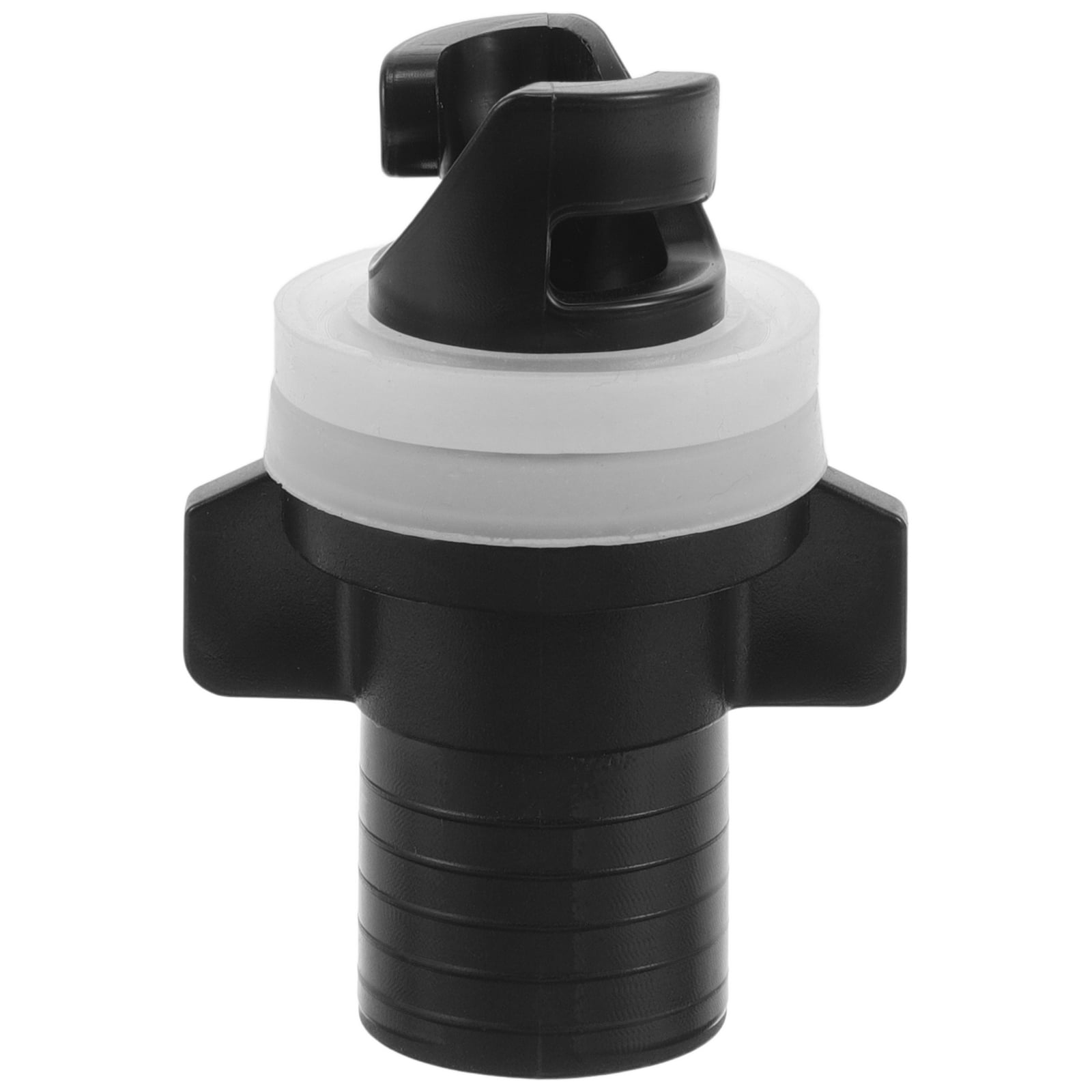 FOMIYES Black Plastic Kayak Valve Adapter 1Set for Inflatable Boat Air ...