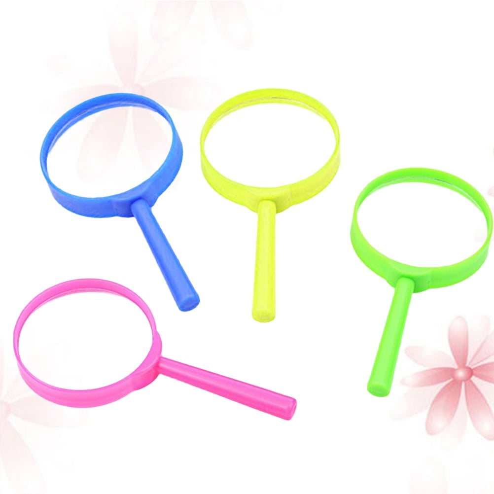 FOMIYES Blue Hand Held Magnifier for Children to Discover the World ...
