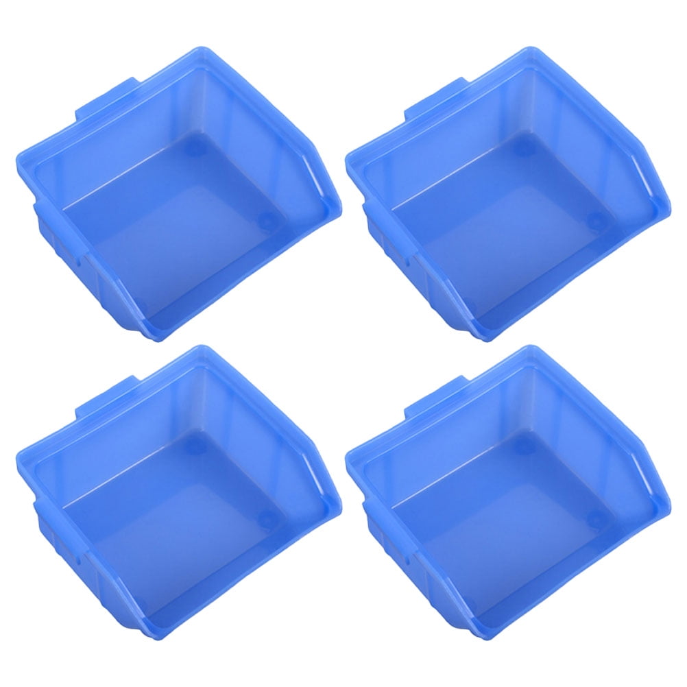 FOMIYES Blue Stackable Storage Bins for Crafts and Small Parts ...