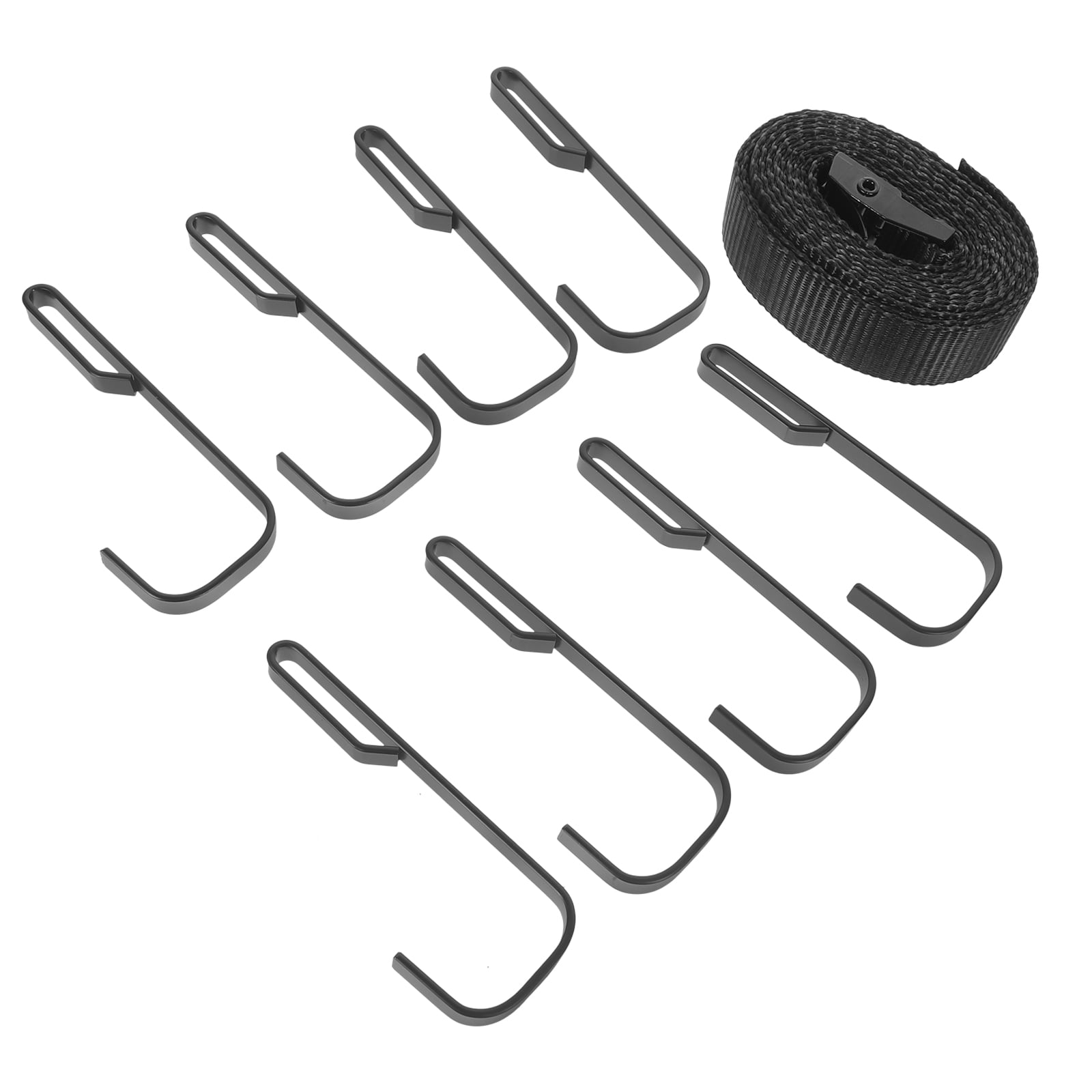 FOMIYES Camping Gear Hooks 1 Set Tree Tie Strap with Black Color for ...