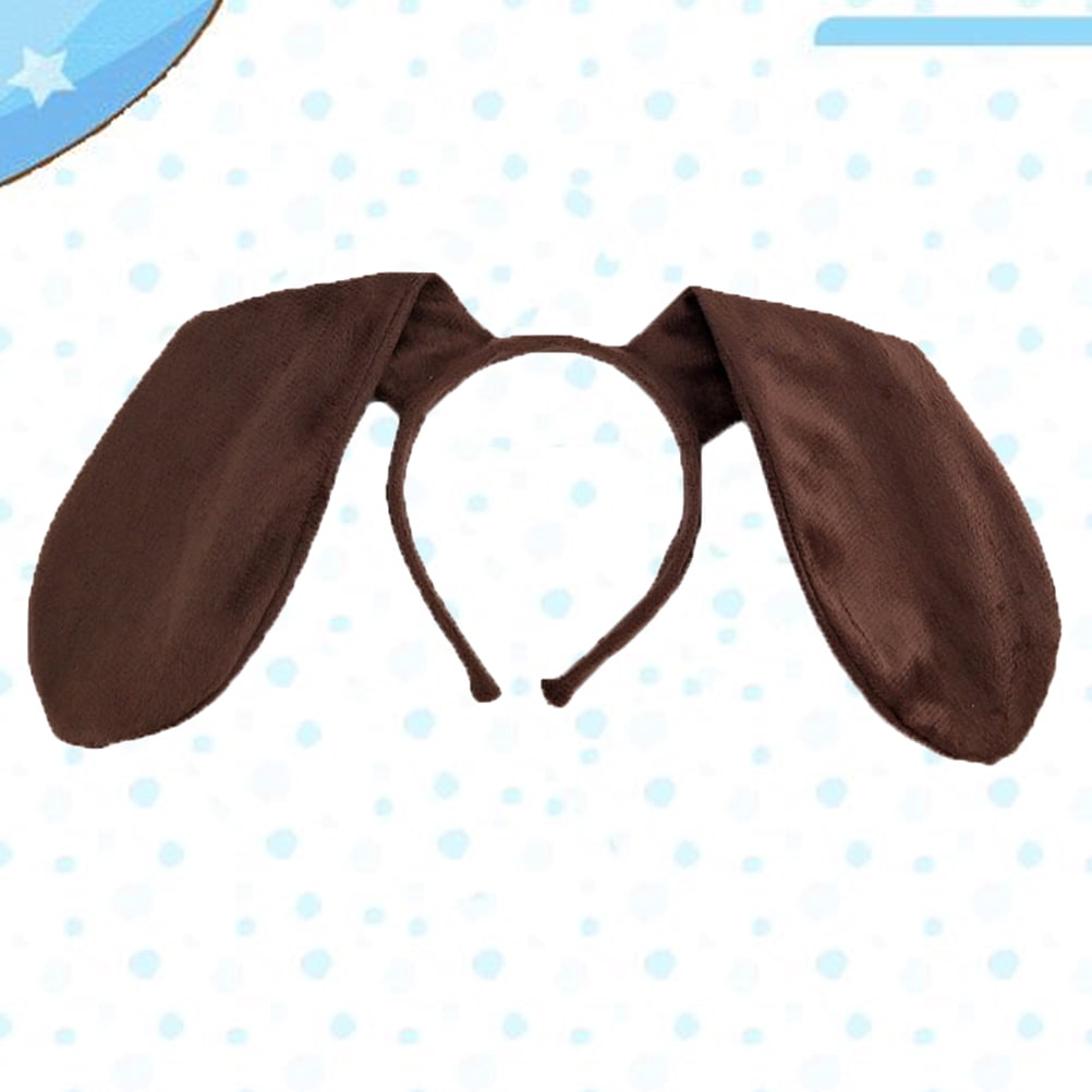 FOMIYES Brown Animal Shape Cartoon Fabric Headbands for Performance ...
