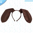 FOMIYES Brown Animal Shape Cartoon Fabric Headbands for Performance ...