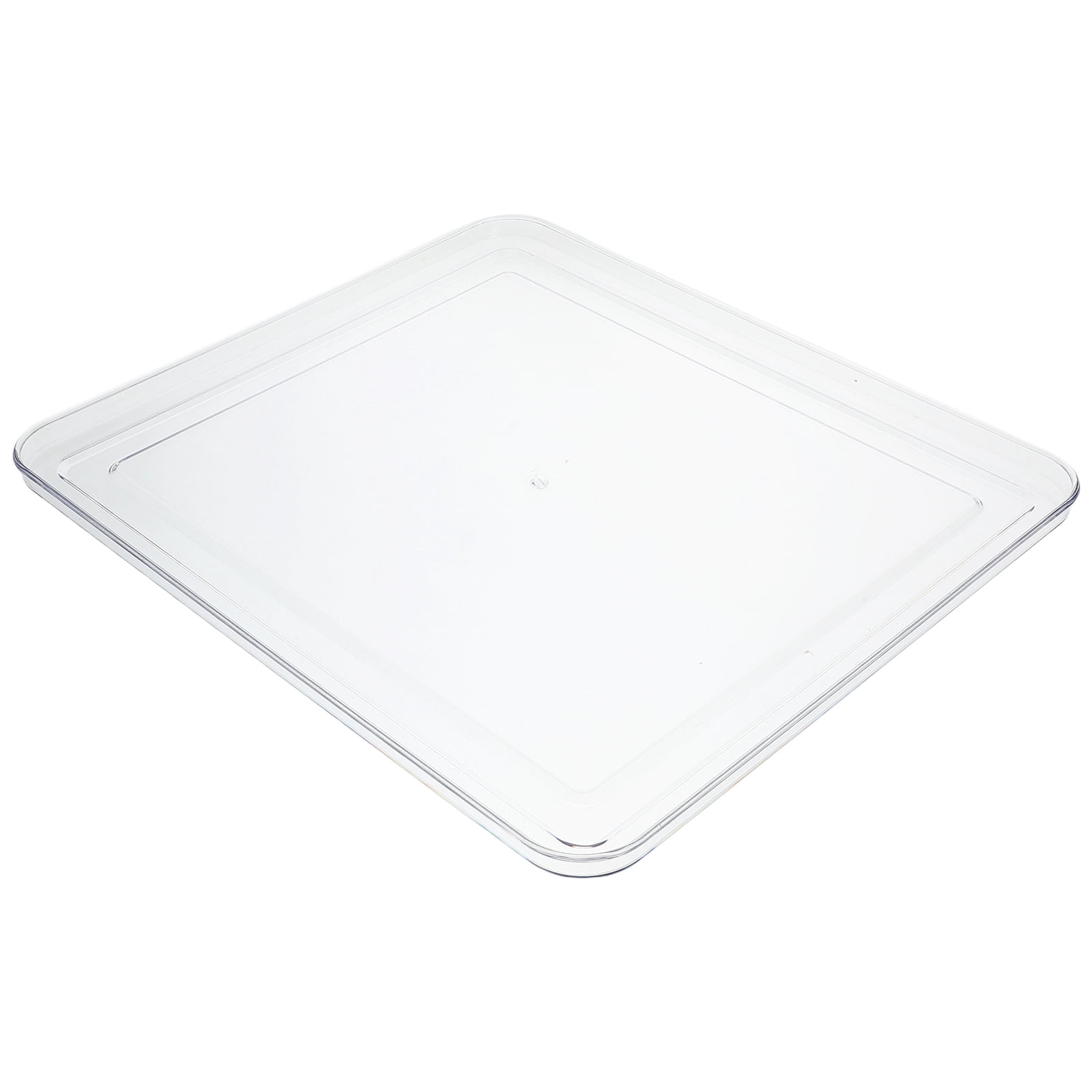 FOMIYES Clear Lid for Platter 1Set Transparent Plastic Flat Lid for ...