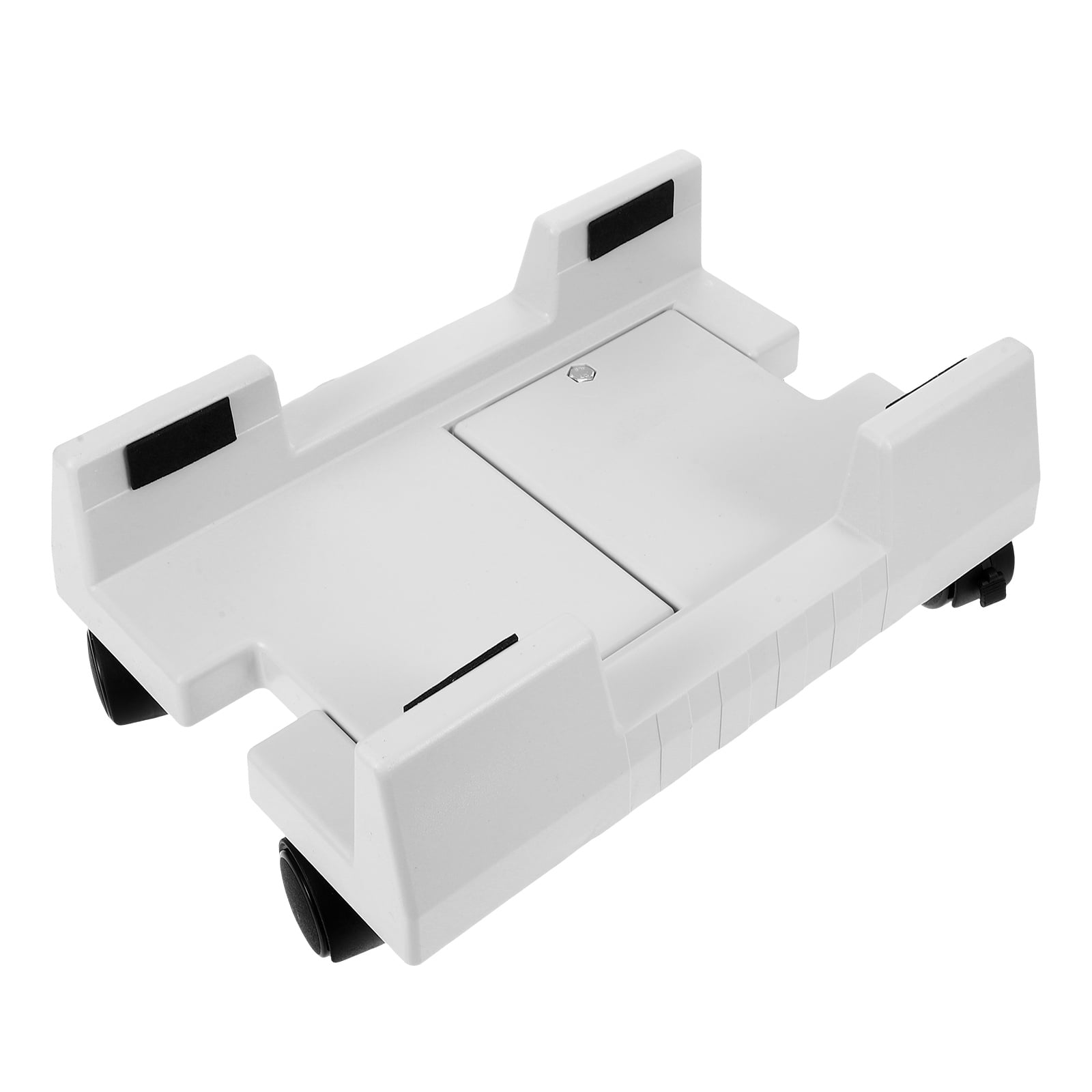 FOMIYES Computer Tower Holder CPU Stand with Casters Movable CPU Holder ...