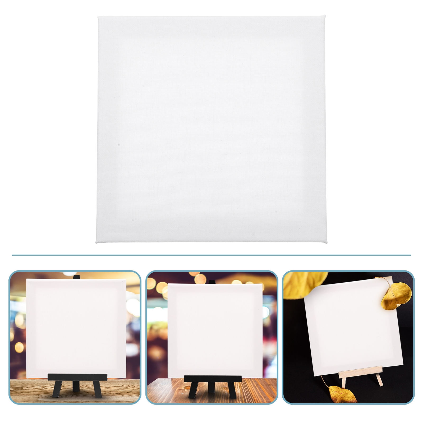 FOMIYES Convenient Blank Oil Painting Boards for Beginners with Canvas ...