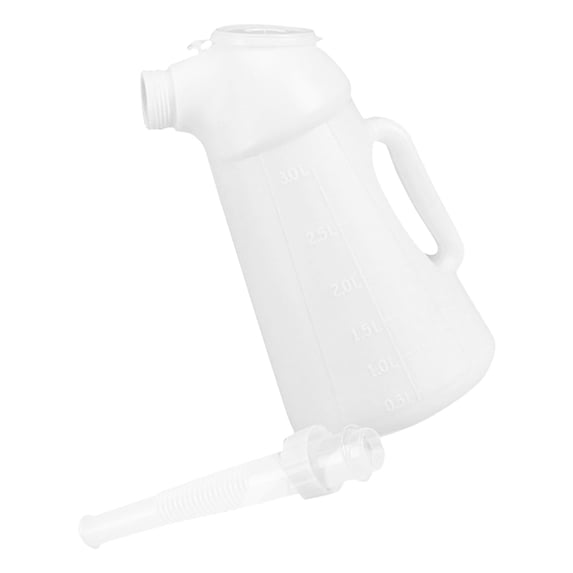 FOMIYES Engine Oil Bottle 2L for Vehicle Oiler Can Pour Bottle ...