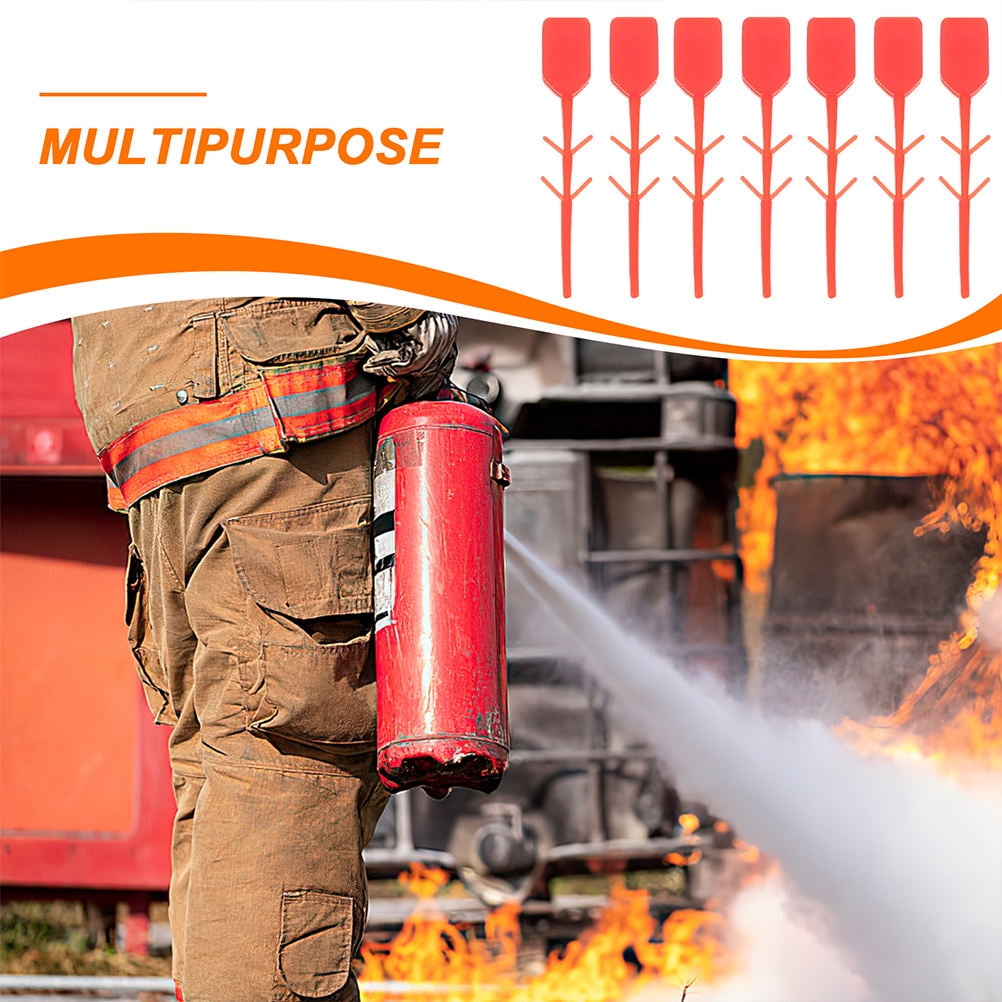 FOMIYES Fire Extinguisher Safety Locks with Eyecatching Red Plastic ...