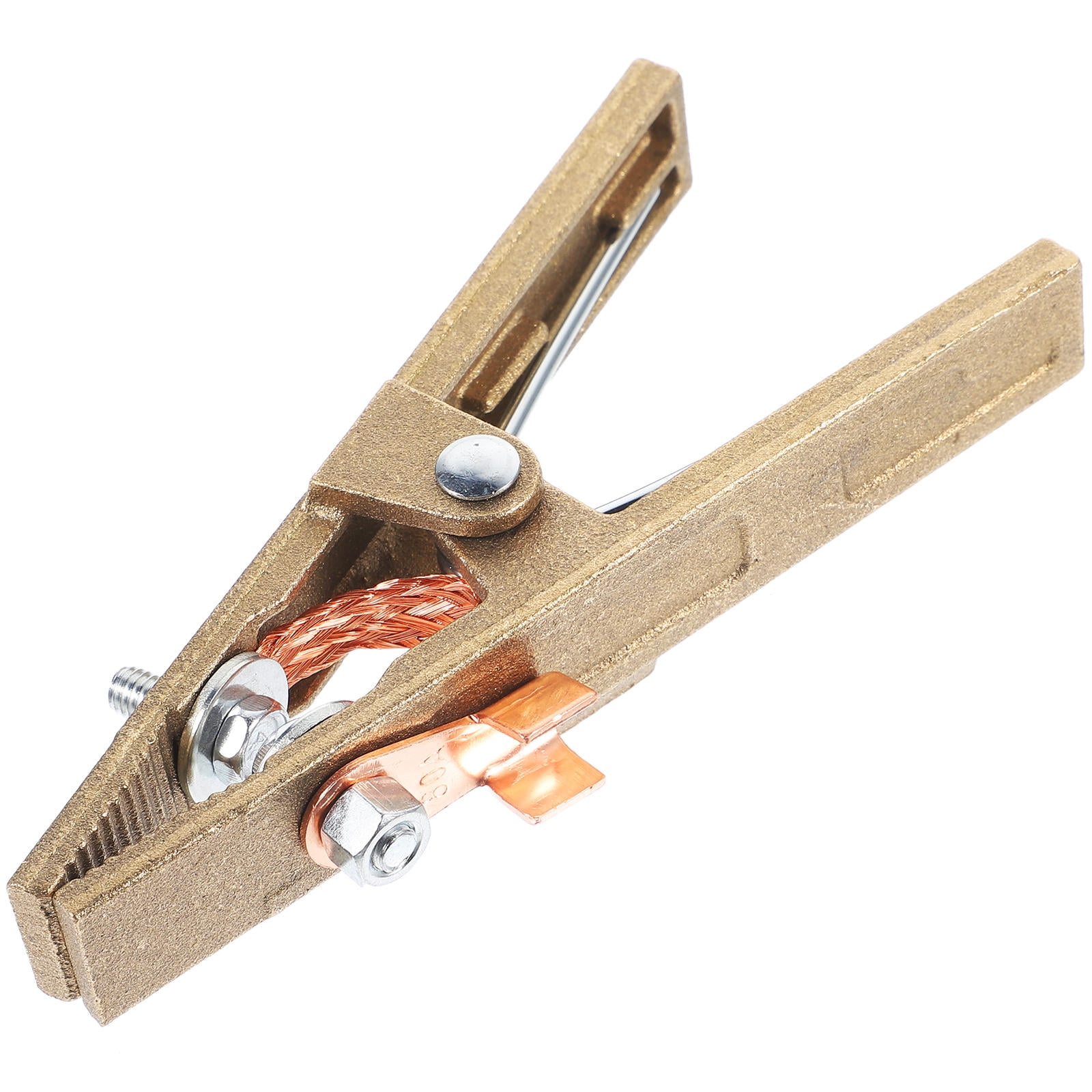 FOMIYES Welder Grounding Clamp Golden 1Pack 5.5x2.6x1In - Walmart.com