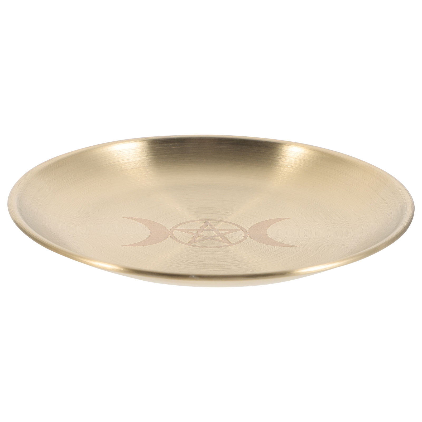 FOMIYES Golden Iron Altar Tray for Home Use Elegant Decorative Jewelry ...