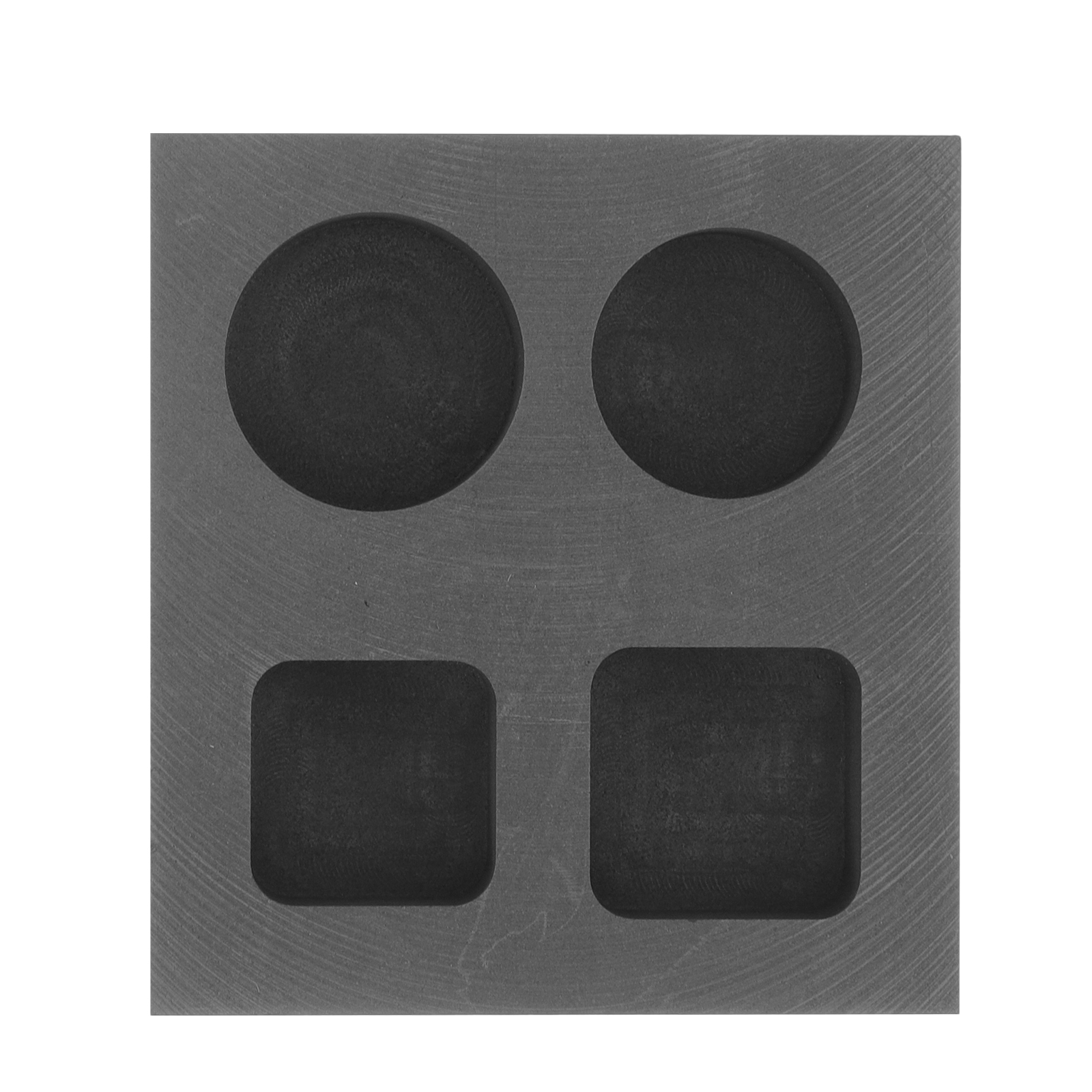 FOMIYES Graphite Ingot Mold 4-slot Refining Graphite Melting Casting ...