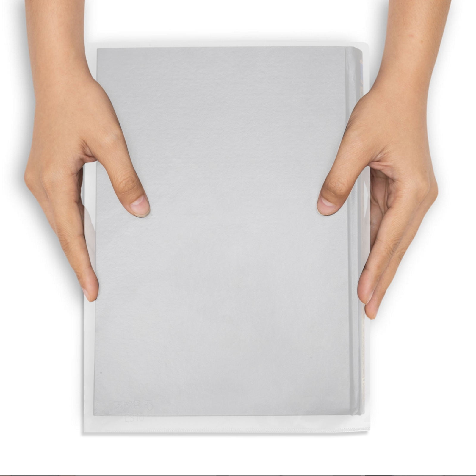 FOMIYES HOMEMAXS 10pcs L Shaped A4 Transparent File Folders Large ...