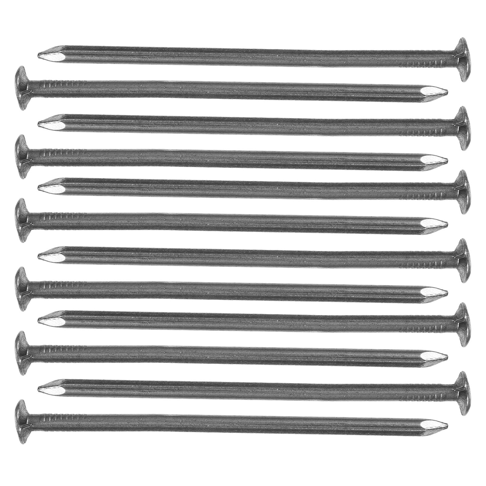 FOMIYES Long Nails for Door Trim and Frame Made of Iron in Dark Grey ...