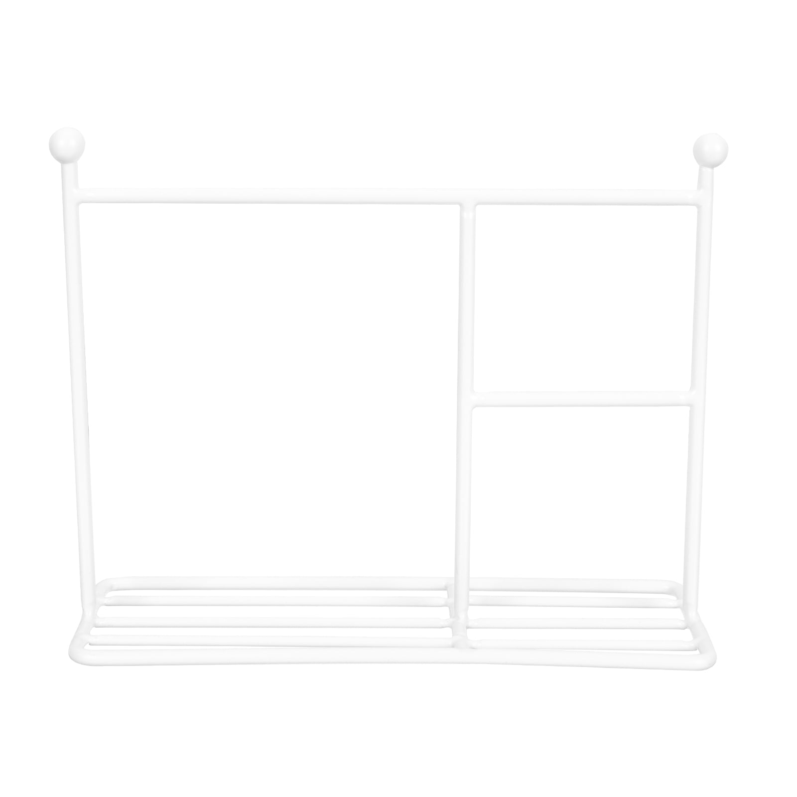 FOMIYES Mini Iron Clothes Rack 1Set 15x0.39in White For Doll ...