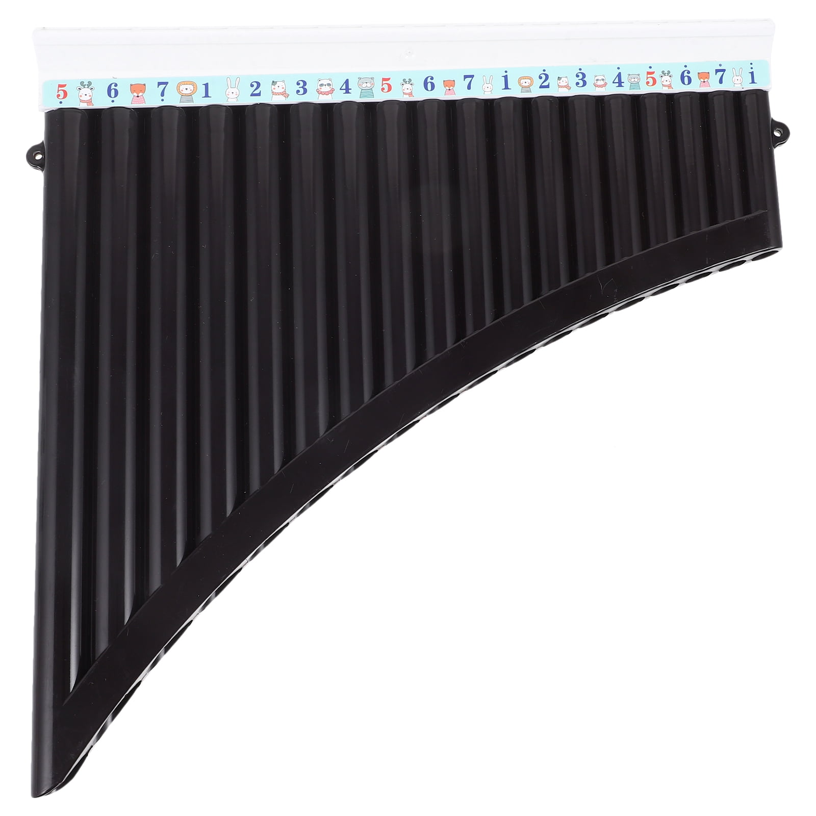 FOMIYES Pan Flute Pan Pipe Instrument 18 Pipes Pan Flute Key of C Pan ...