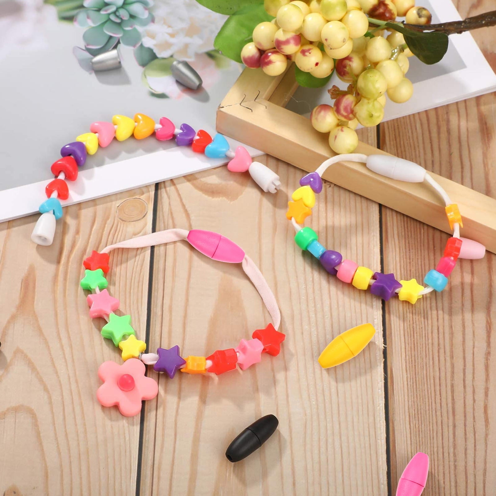 FOMIYES Plastic Barrel Connectors Breakaway Safety Clasp Assorted Color ...