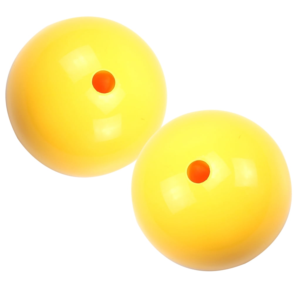 FOMIYES Portable Flag Pole Base for Camera Use ABS Yellow 2Pcs Stable ...