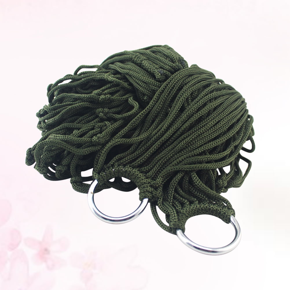 FOMIYES Portable Hammock Netting Hanging Outdoor Swing Camping Travel ...