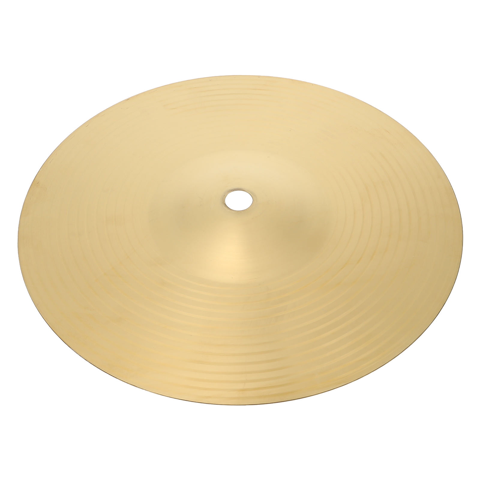 FOMIYES Round Brass Cymbal 10 Inch For Drum Kit Accessory Impact ...