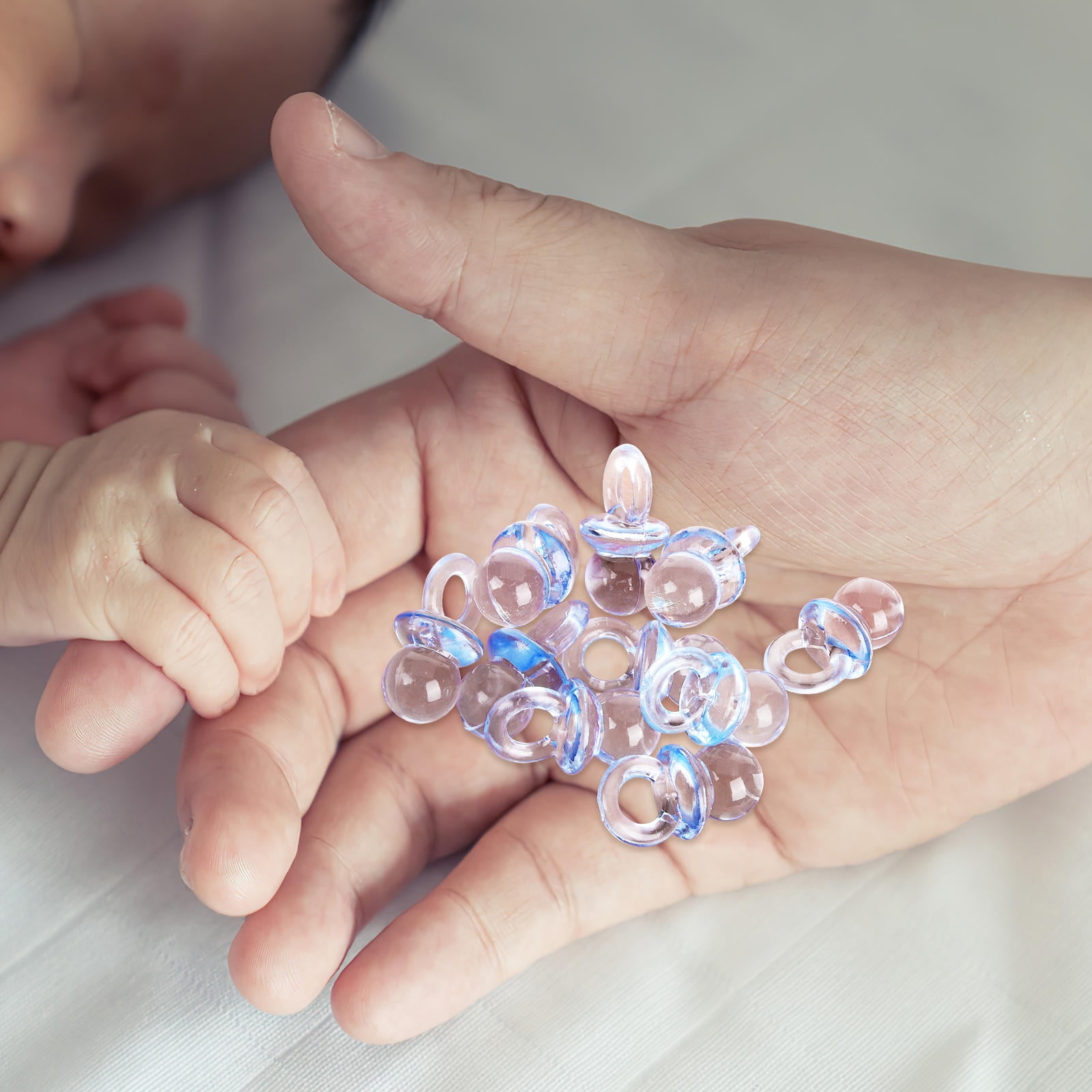 FOMIYES Round Pacifiers 100Pcs for Children and Party Organizers Baby ...