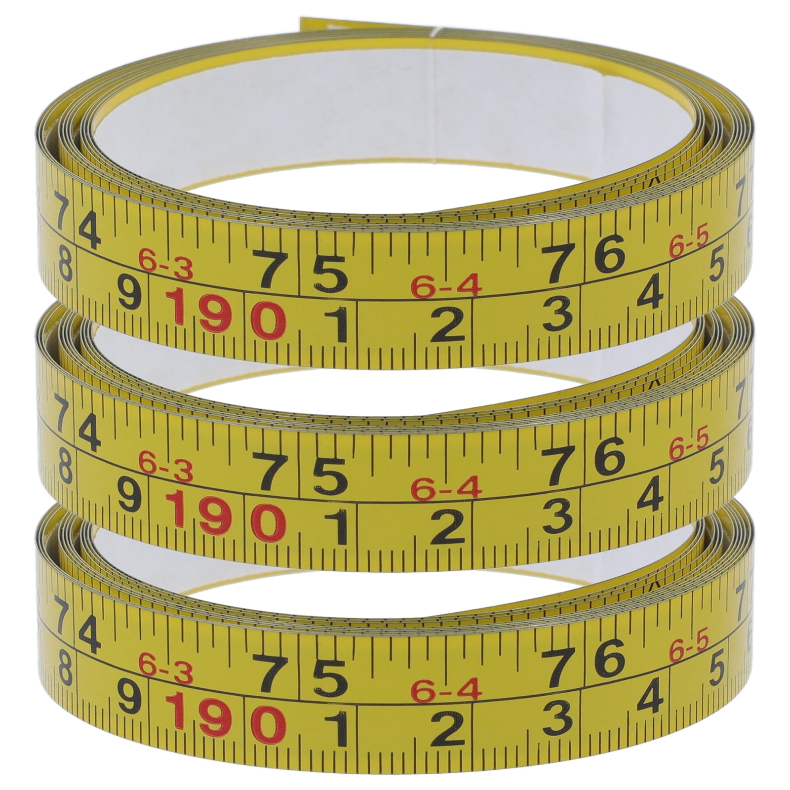 FOMIYES Self-Adhesive Precision Measuring Tapes, Dual Scale Ruler Tapes ...