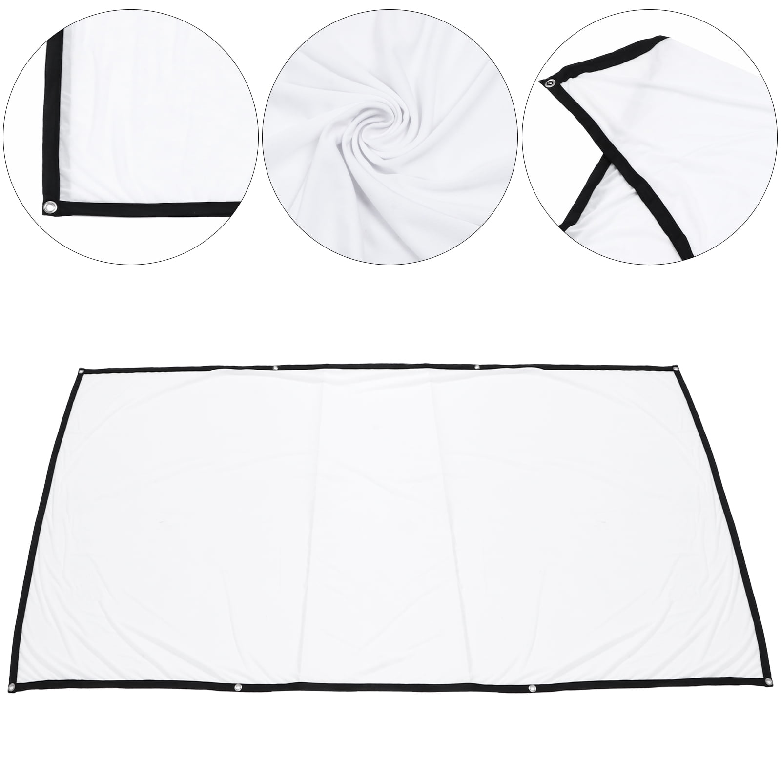 FOMIYES Small Projector Screen 1Pc White For Classroom And Office 100 ...