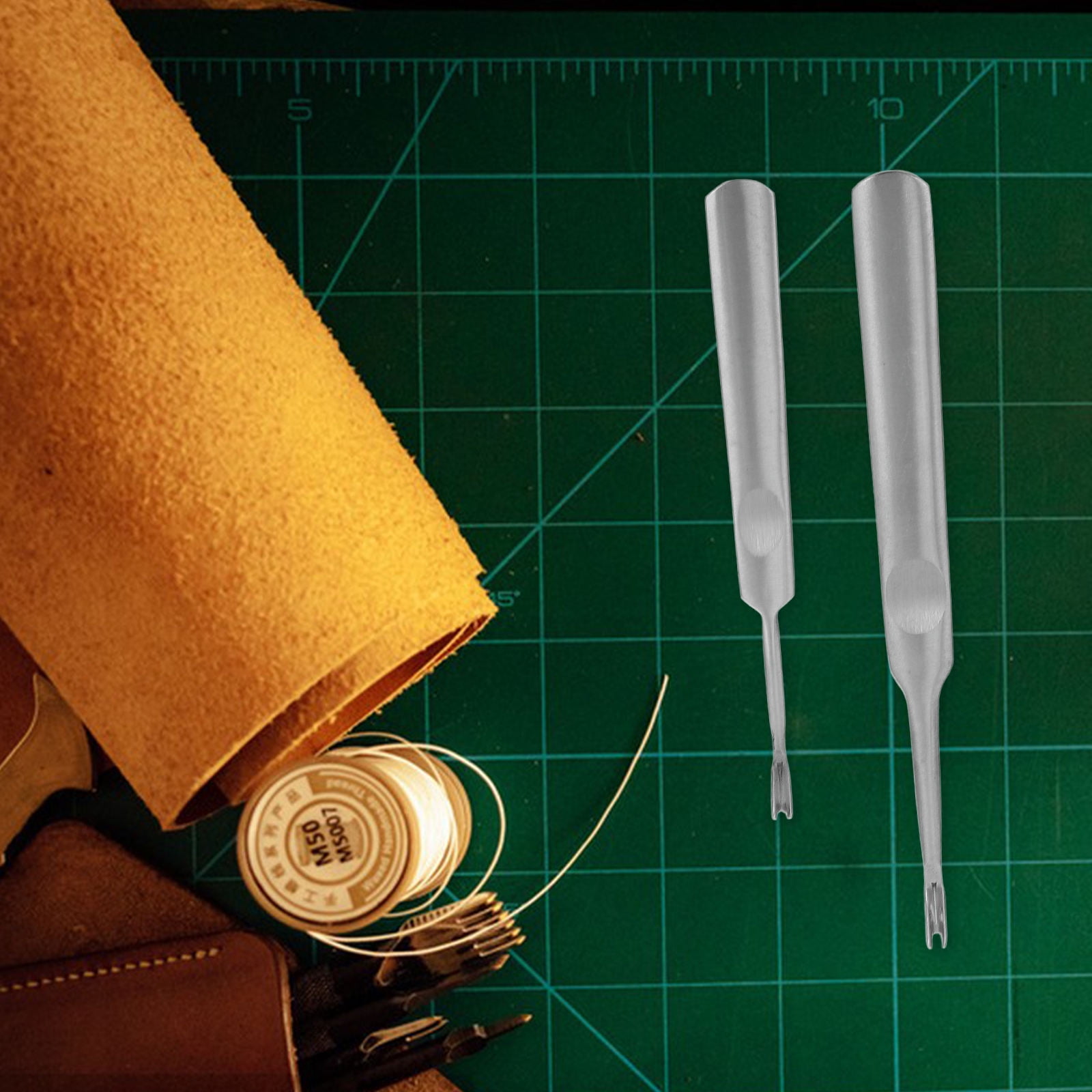 FOMIYES Stainless Steel Leather Beveler Tool for Precise Grooving and ...