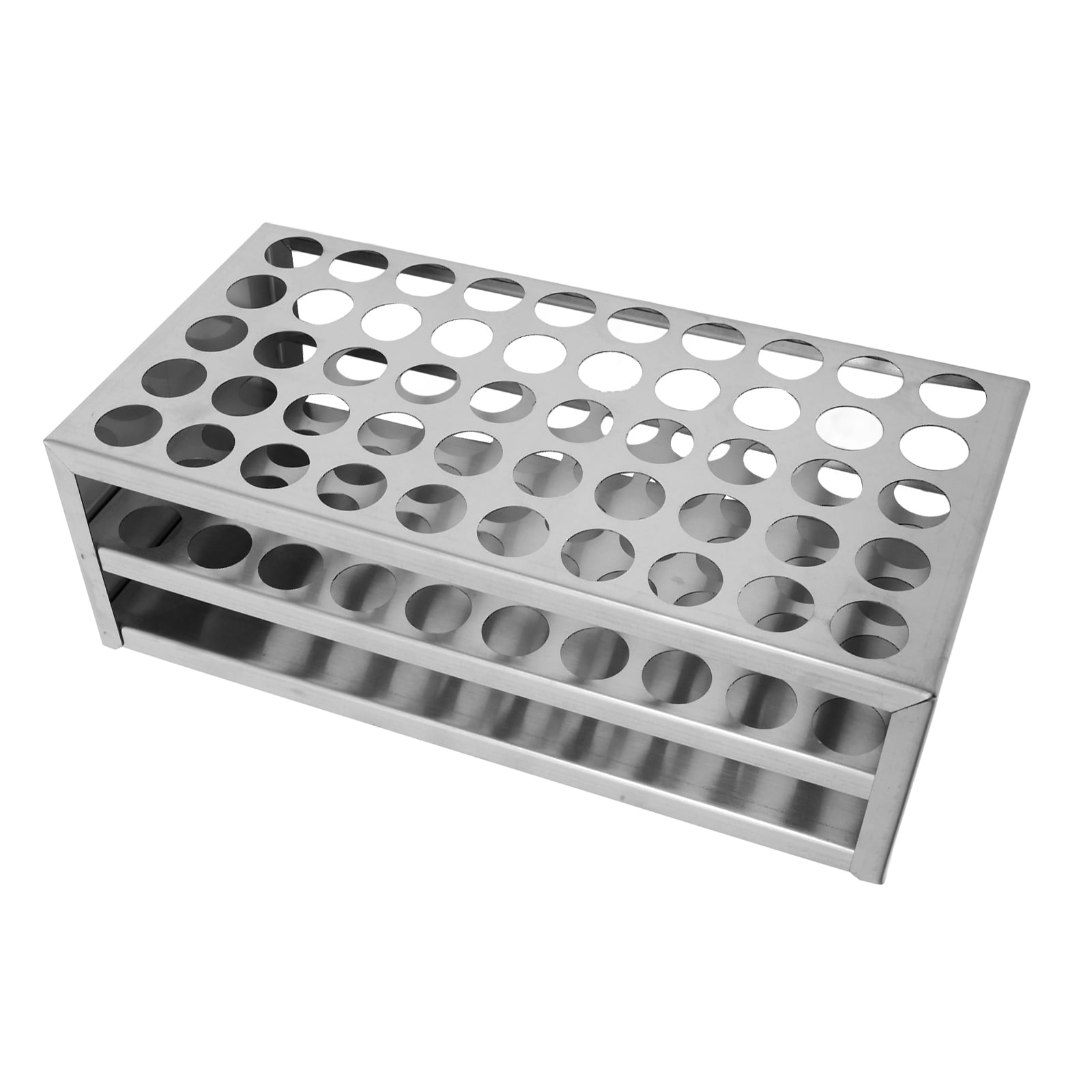 FOMIYES Stainless Steel Test Tube Rack for Storage Efficient ...