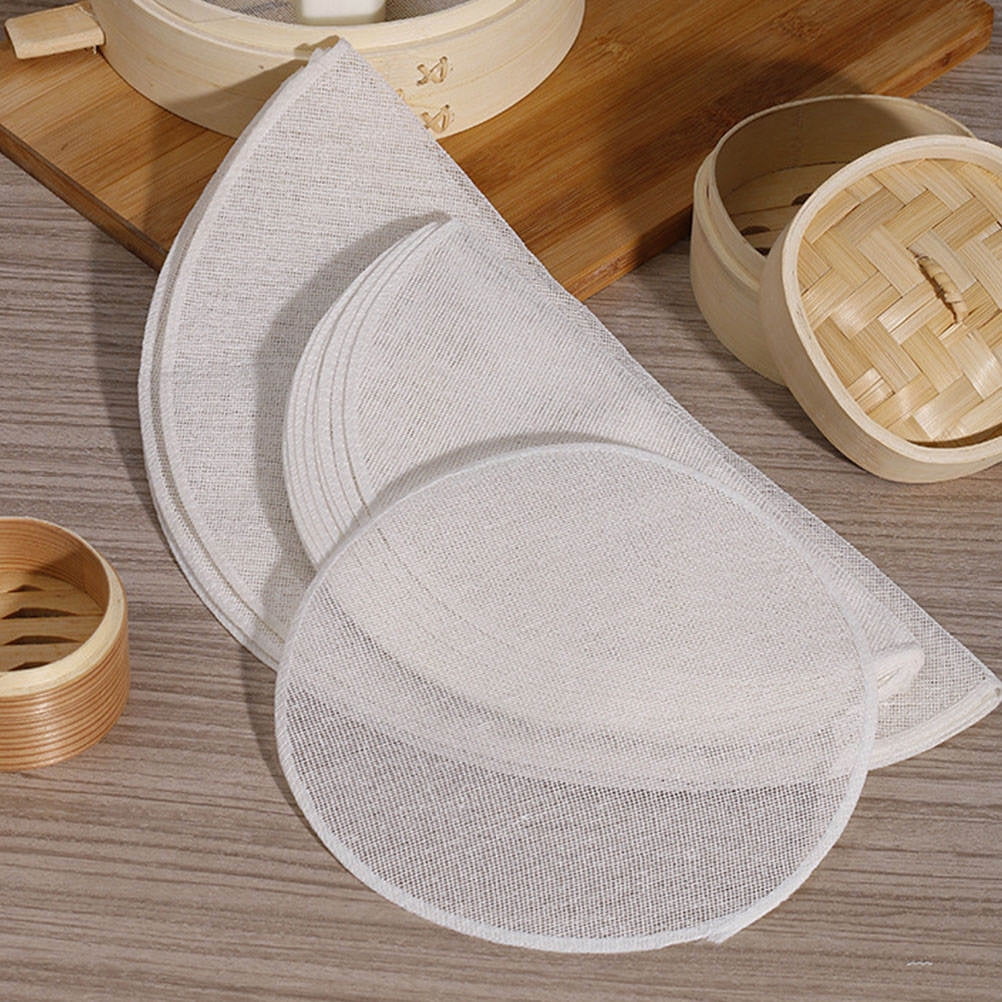 FOMIYES Steaming Dumplings Mat 20Pack for Home Users 40x15.7in Nonstick ...