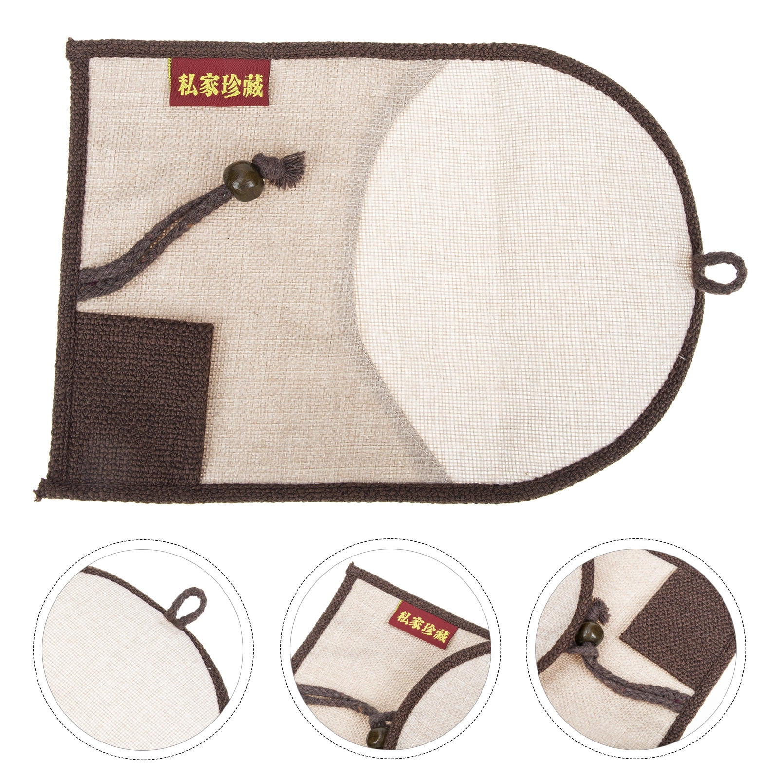 FOMIYES Tea Lovers 1Pcs Cotton Linen Rectangular Vintage Tea Cake ...