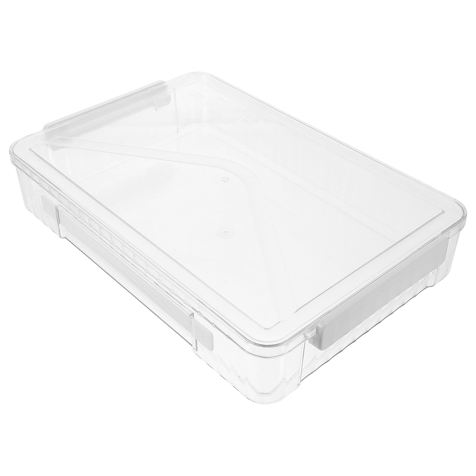 FOMIYES Transparent Clear Organizer Box for Flags Medals Certificates ...