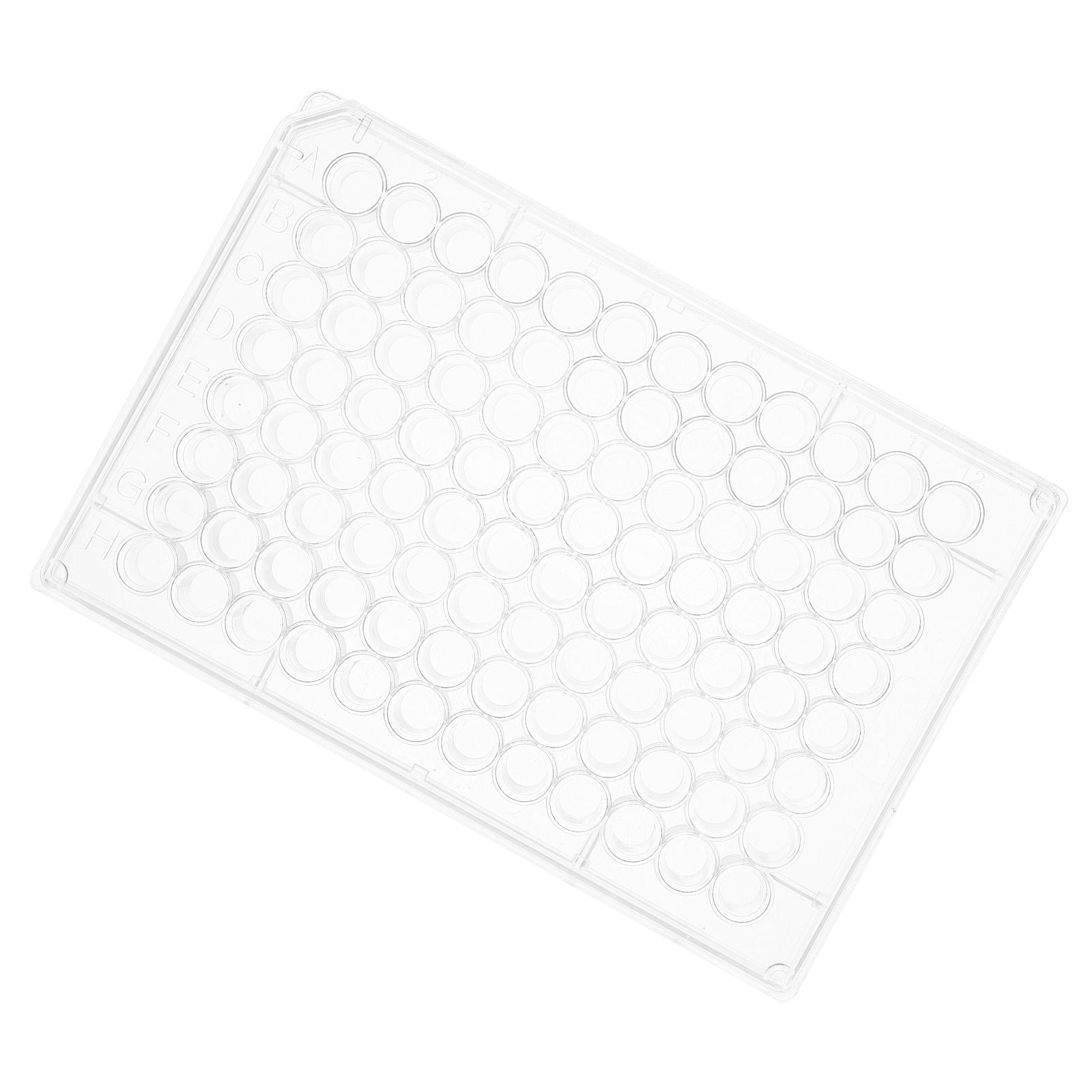 FOMIYES Transparent Plastic Culture Plate for Lab Use with Flat Surface ...