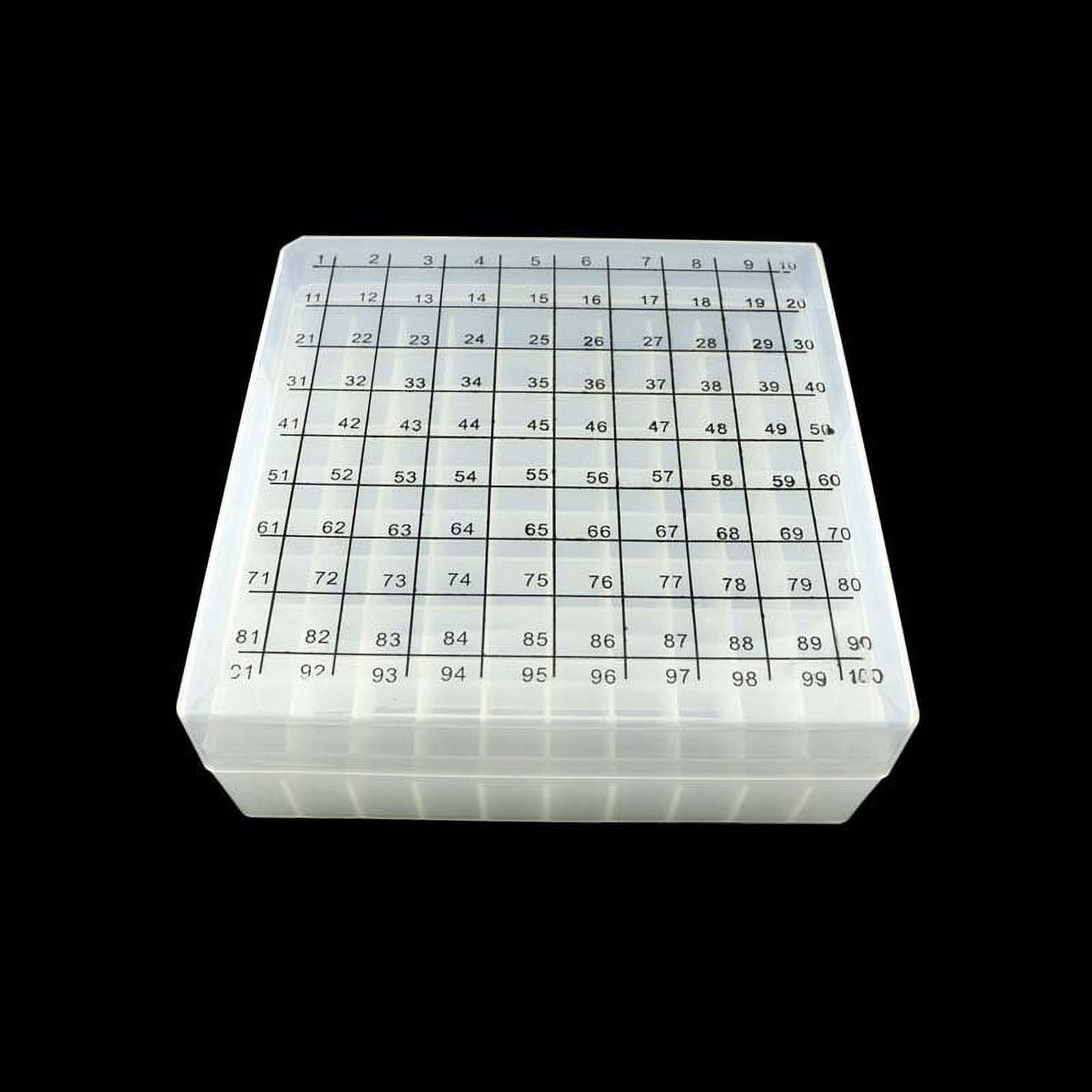 FOMIYES Tubes Storage Test Tube Holder Laboratory and Freezer Use ...