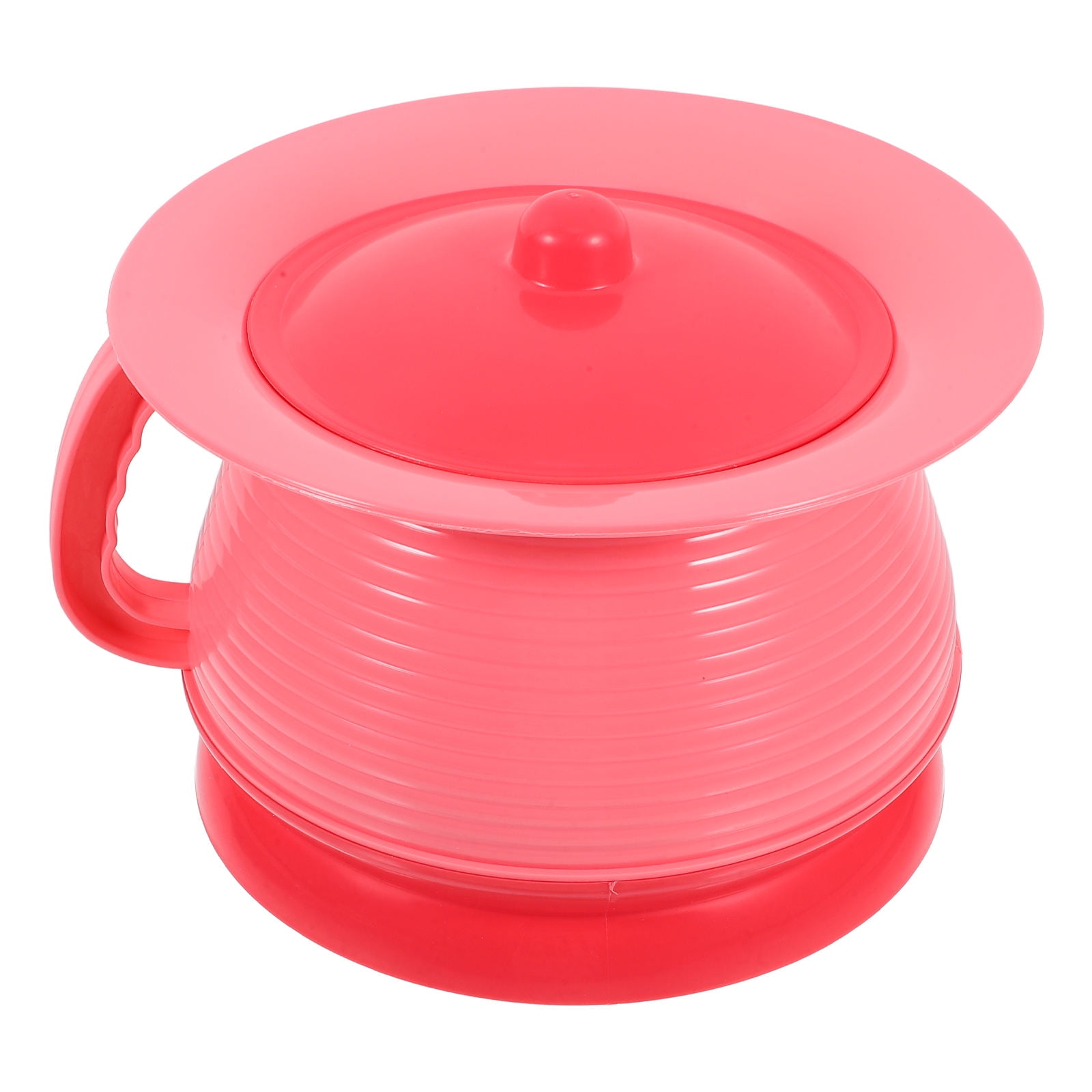 FOMIYES Unisex Chamber Pot with Lid Spittoon Chamber Bucket Plastic ...