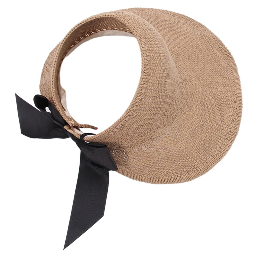 FOMIYES Women Safe Wide Brim Sun Hat 1PC Stylish and Breathable Straw ...