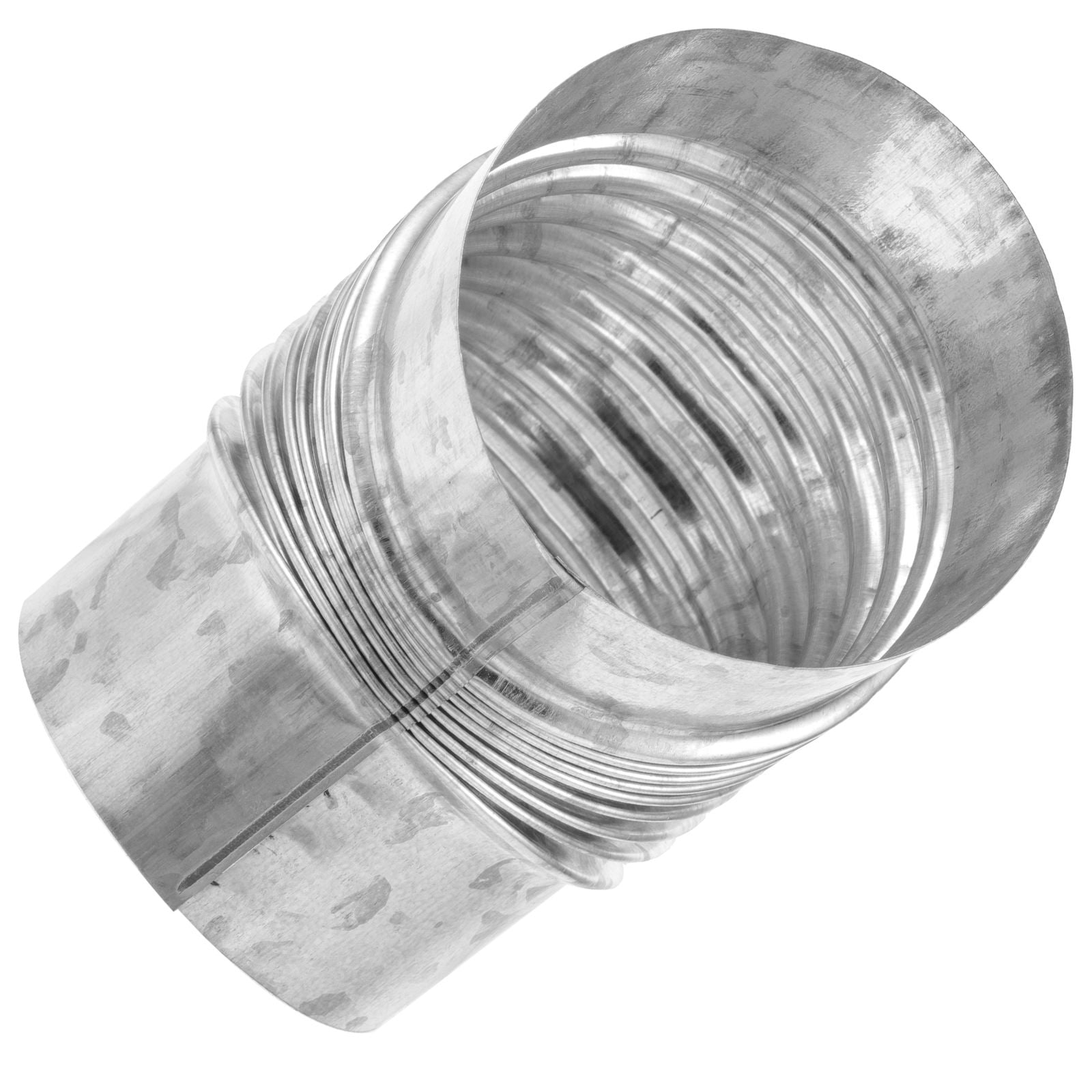 FOMIYES Outdoor Stove Pipe Silver Stainless Steel 1Pcs 7.07X3.93X3.93in ...