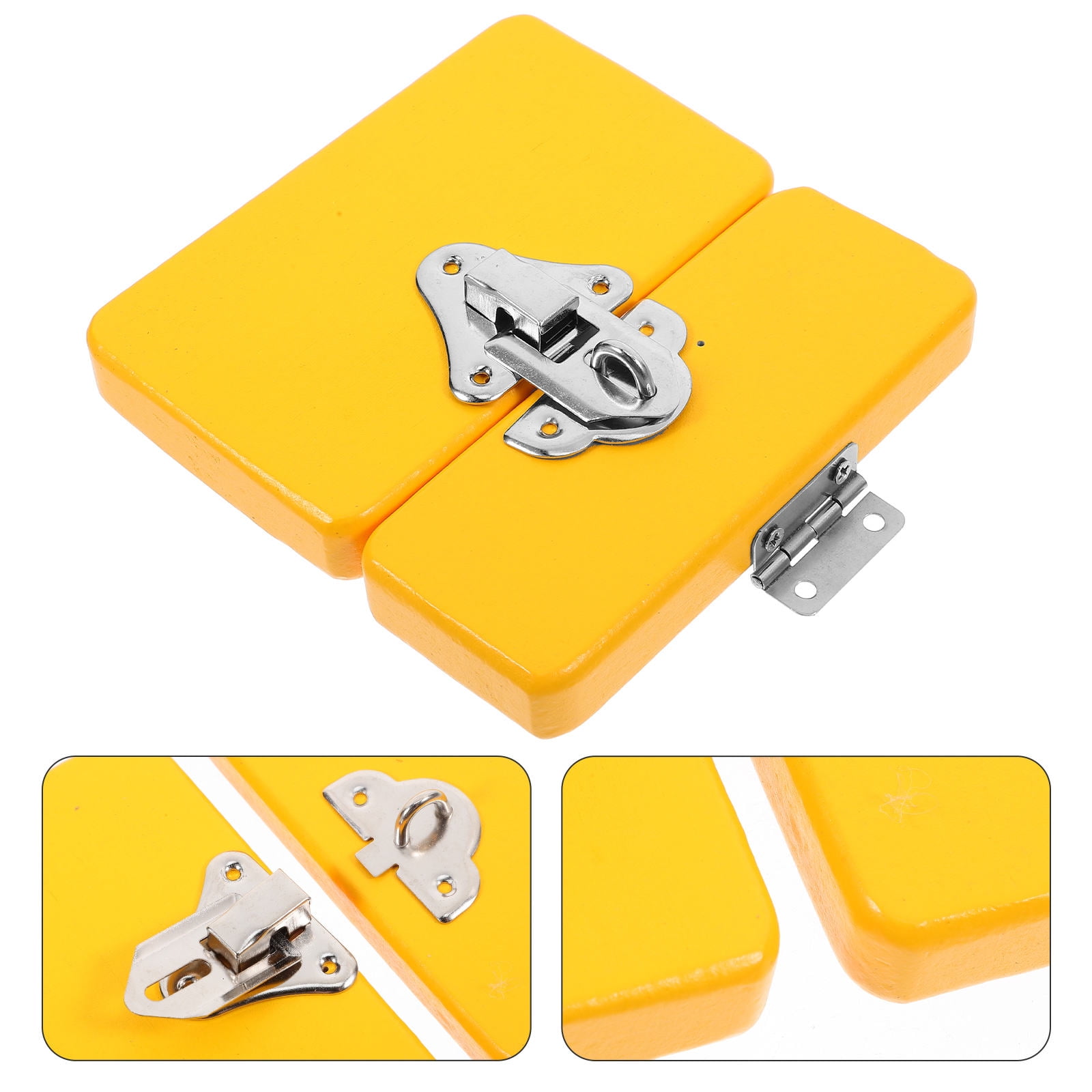 FOMIYES Wooden Door Latch Toy for Kids to Practice Fine Motor Skills ...