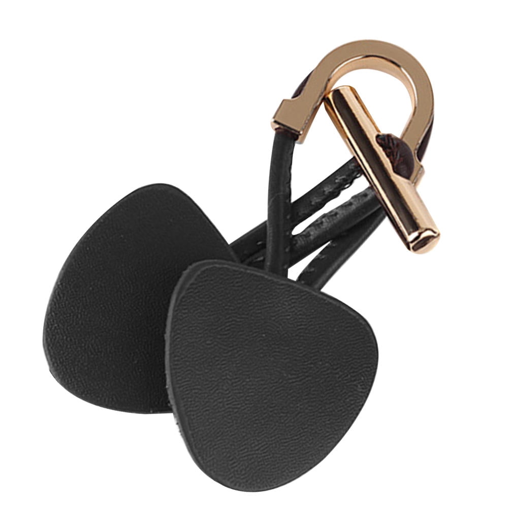 FONDOTIN 1 Pair Metal and PU Leather Clothing Toggle Buttons for Women ...