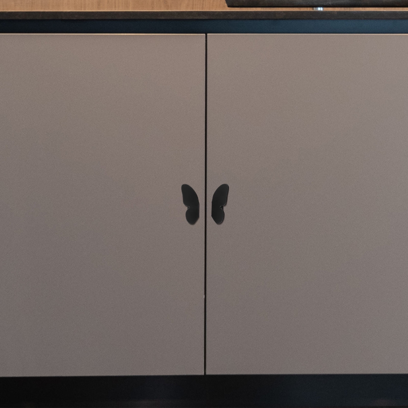 FONDOTIN 1 Pair Of Butterfly Drawer Knobs Copper Drawer Pull Handles ...