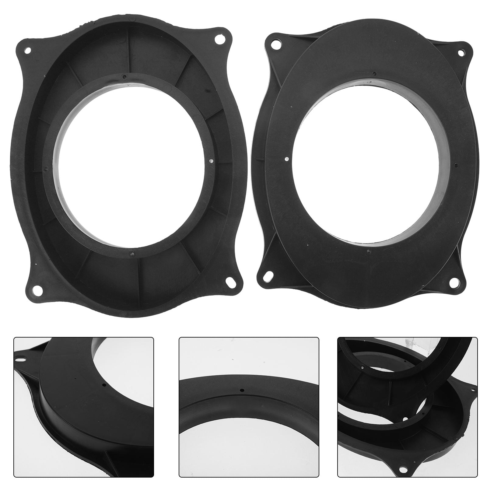 FONDOTIN 1 Pair Plastic Speaker Adapter Rings for Car Audio Upgrade ...