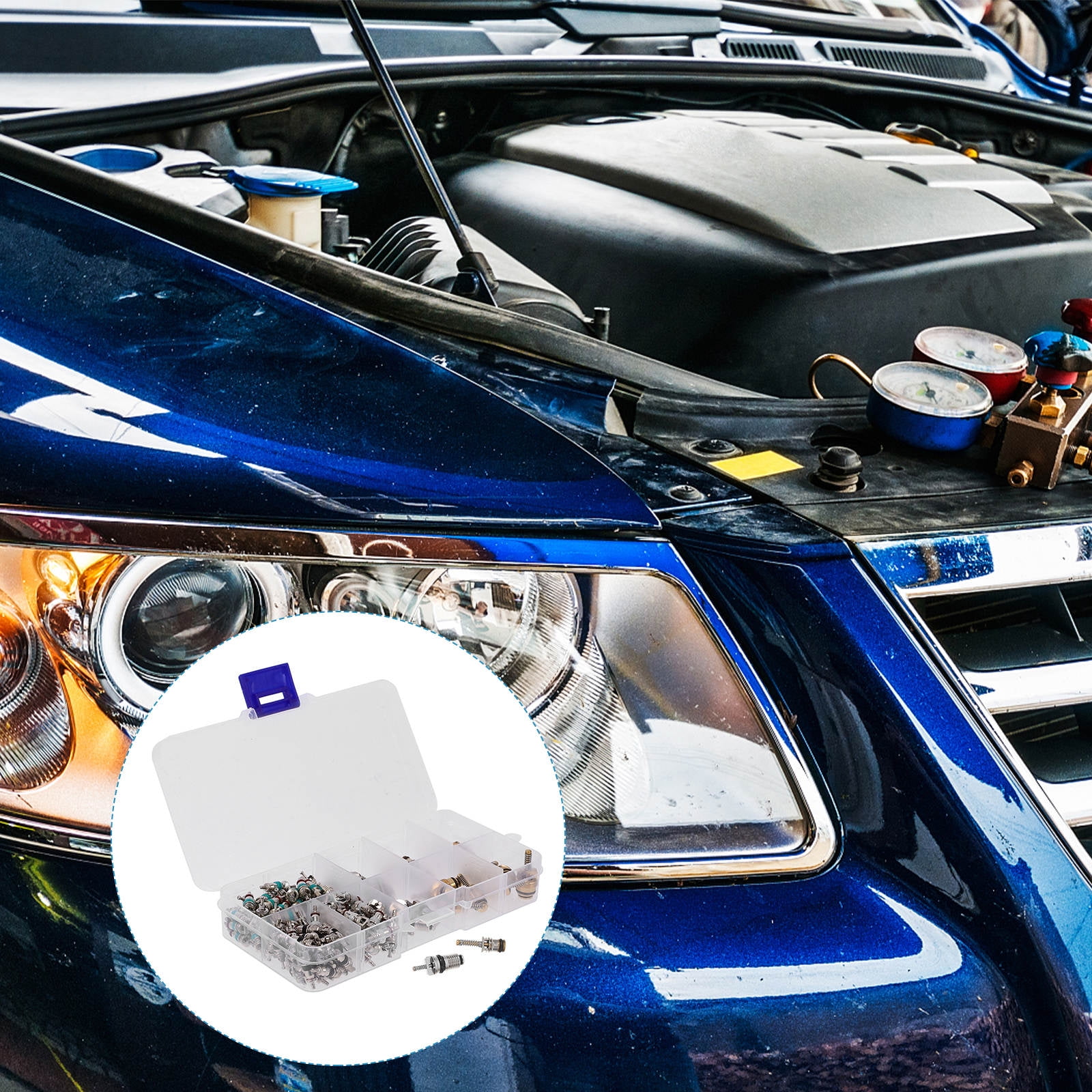 FONDOTIN 1 Set Air Conditioner Valve Core Cap in Assorted Color for ...