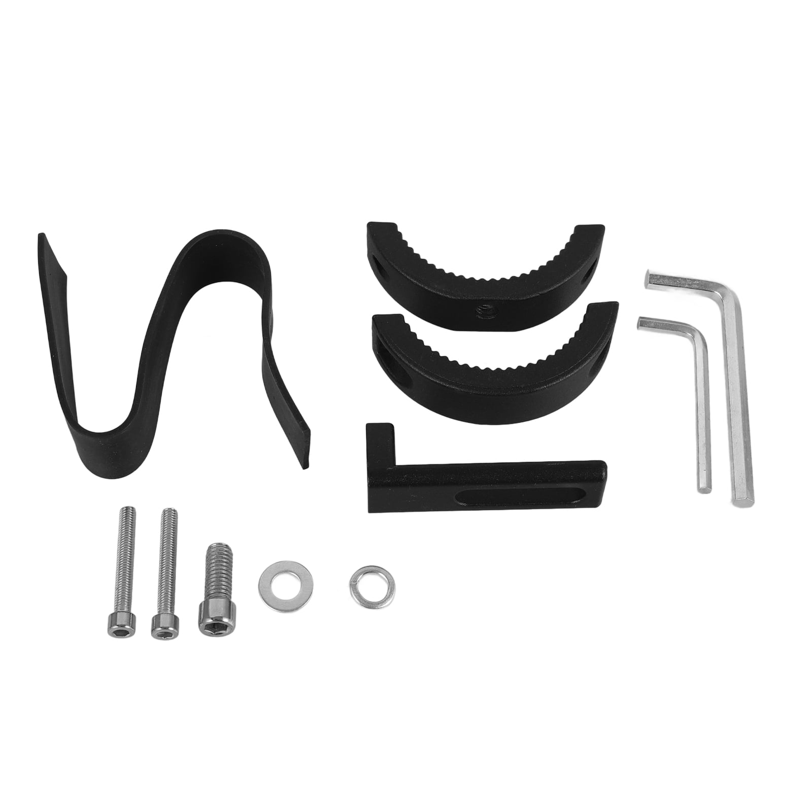 FONDOTIN 1 Set Black Adjustable Clamp Motorcycle Headlight Bracket for ...