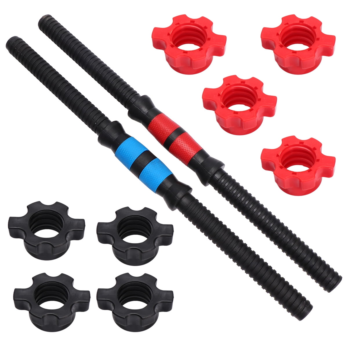 FONDOTIN 1 Set Dumbbell Connector Dumbbells Handle For Home Gym Use Red ...